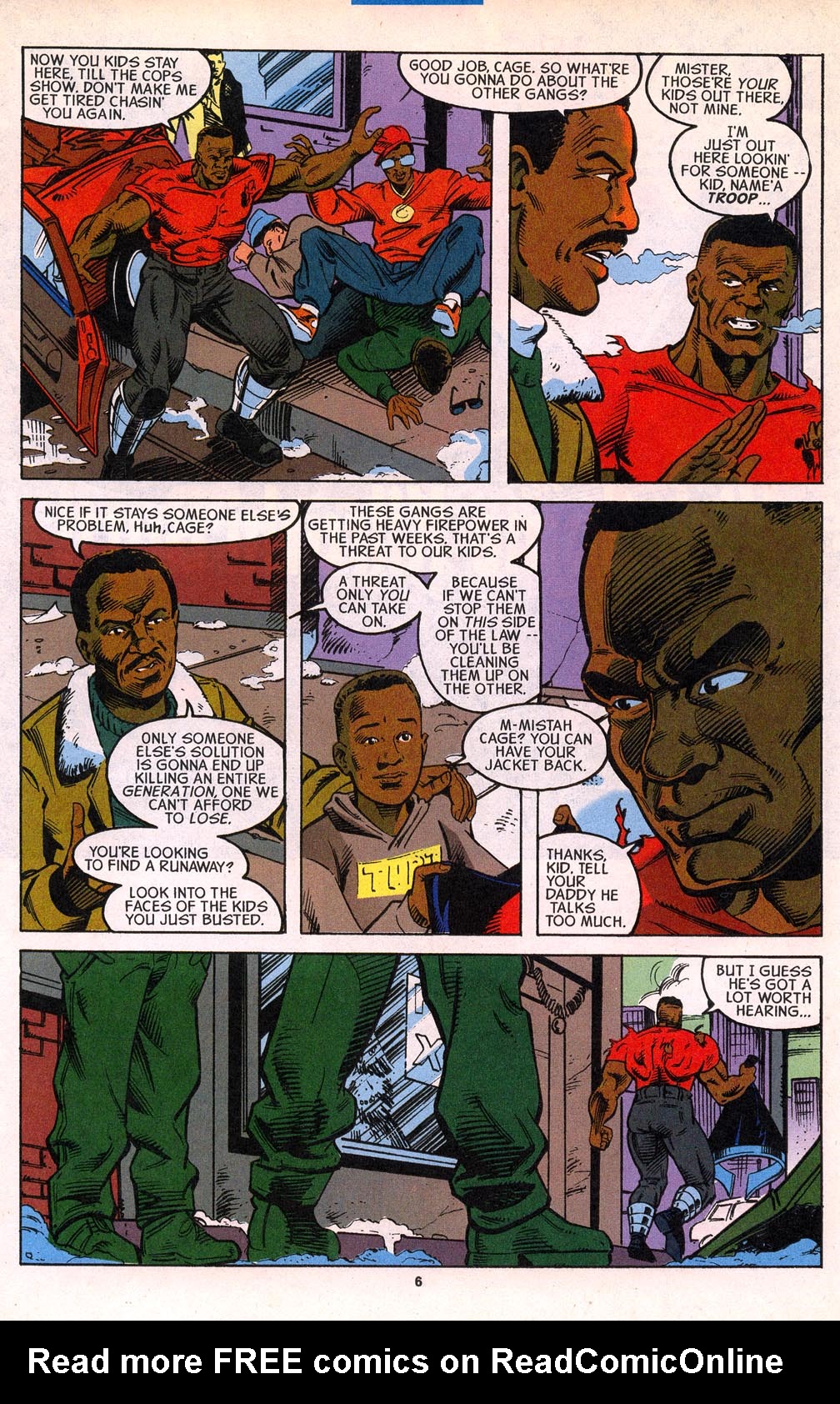 Read online Cage (1992) comic - Issue #11