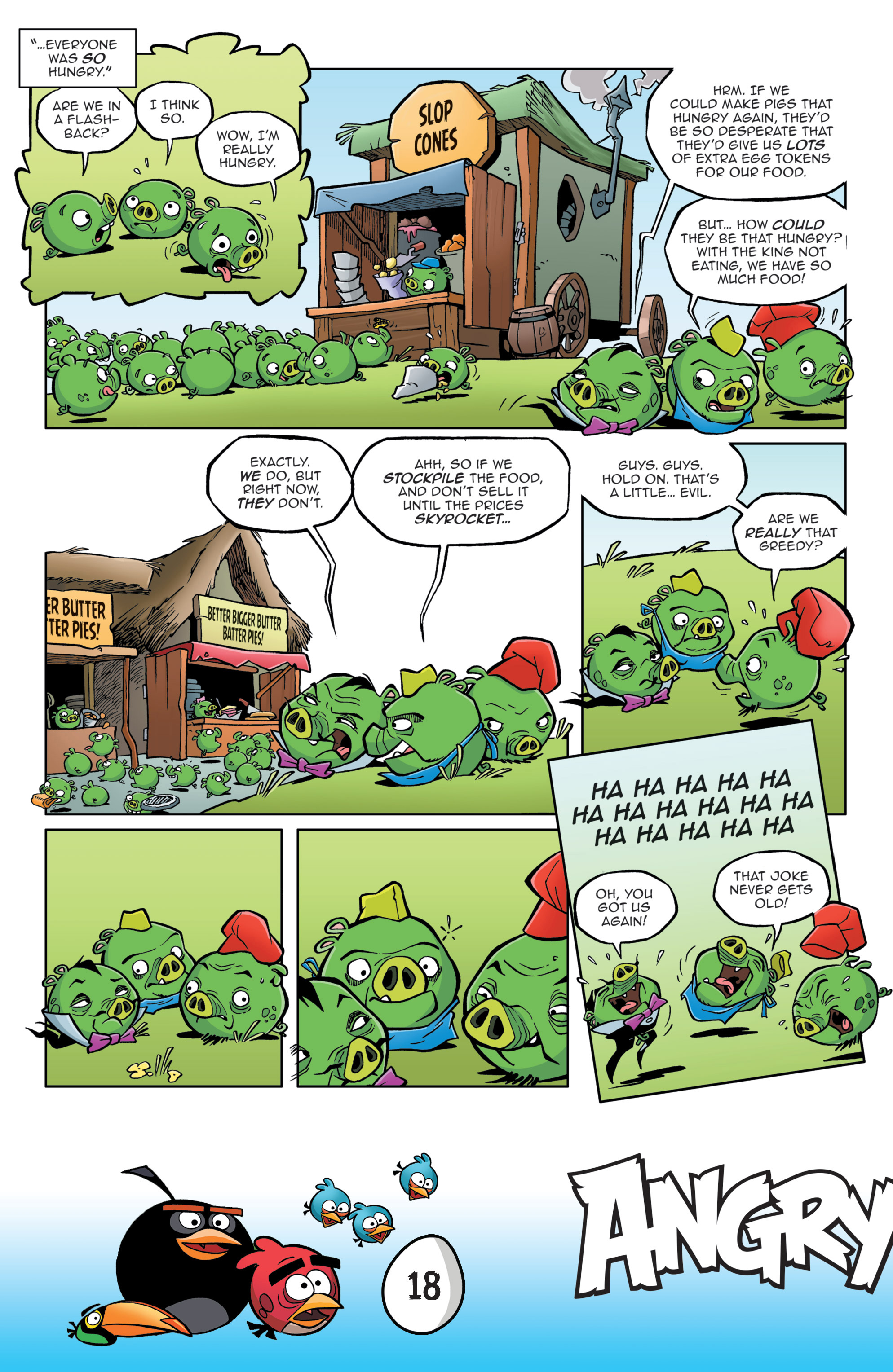 Read online Angry Birds Comics: Game Play comic - Issue #3