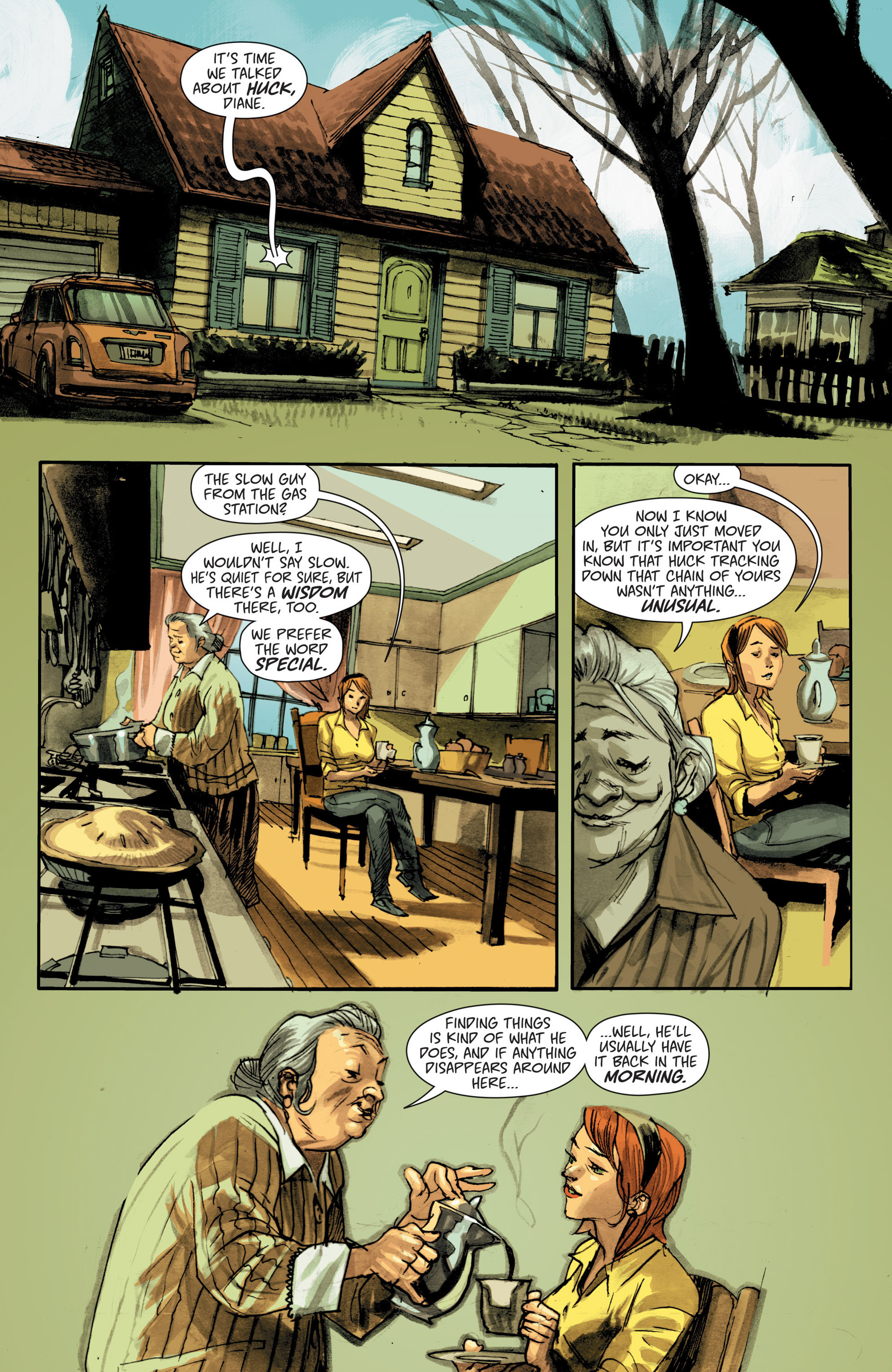 Read online Huck comic - Issue #1