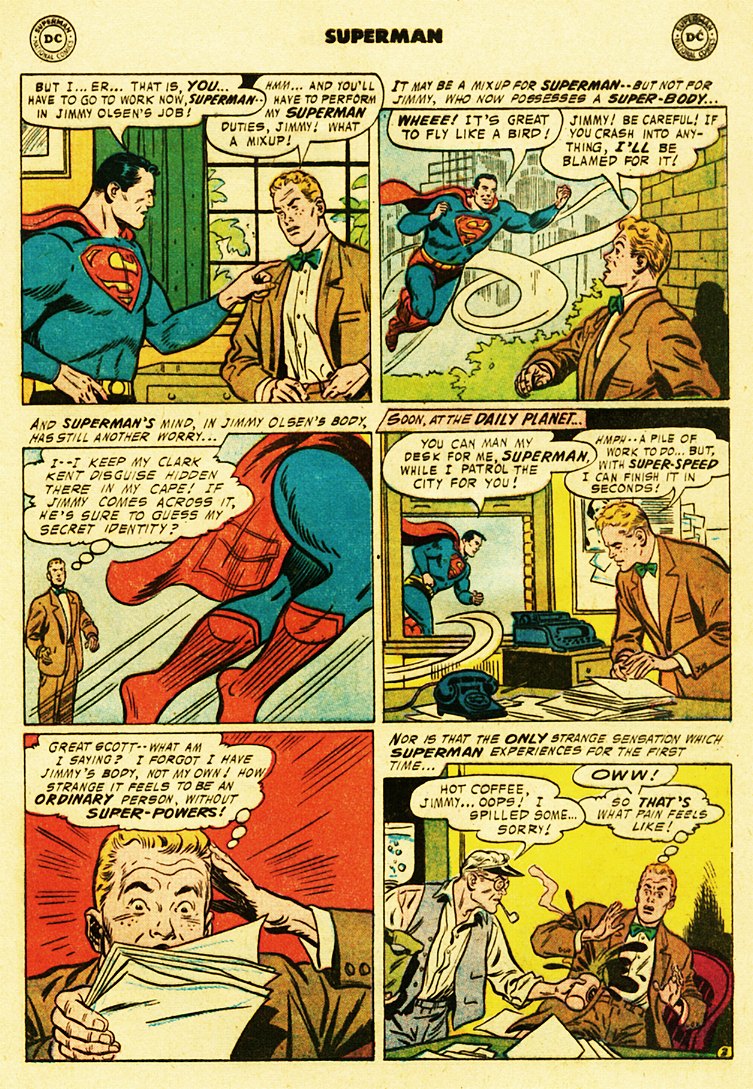 Read online Superman (1939) comic - Issue #111