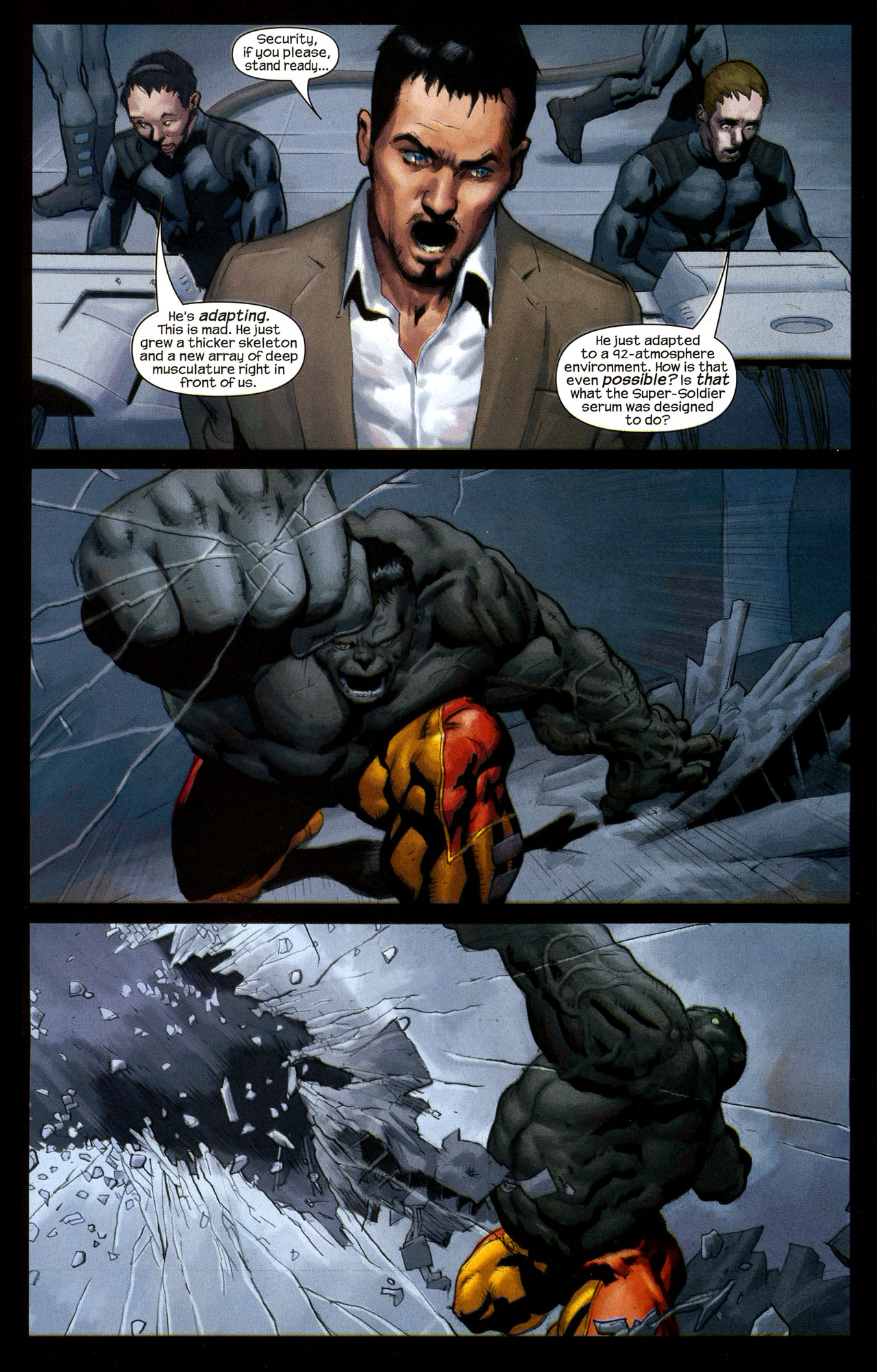 Read online Ultimate Human comic - Issue #1