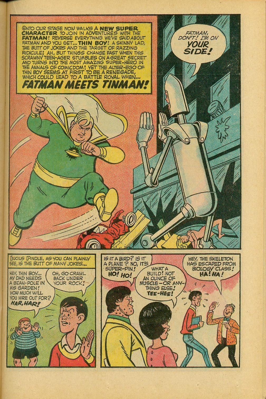 Read online Fatman, The Human Flying Saucer comic - Issue #1
