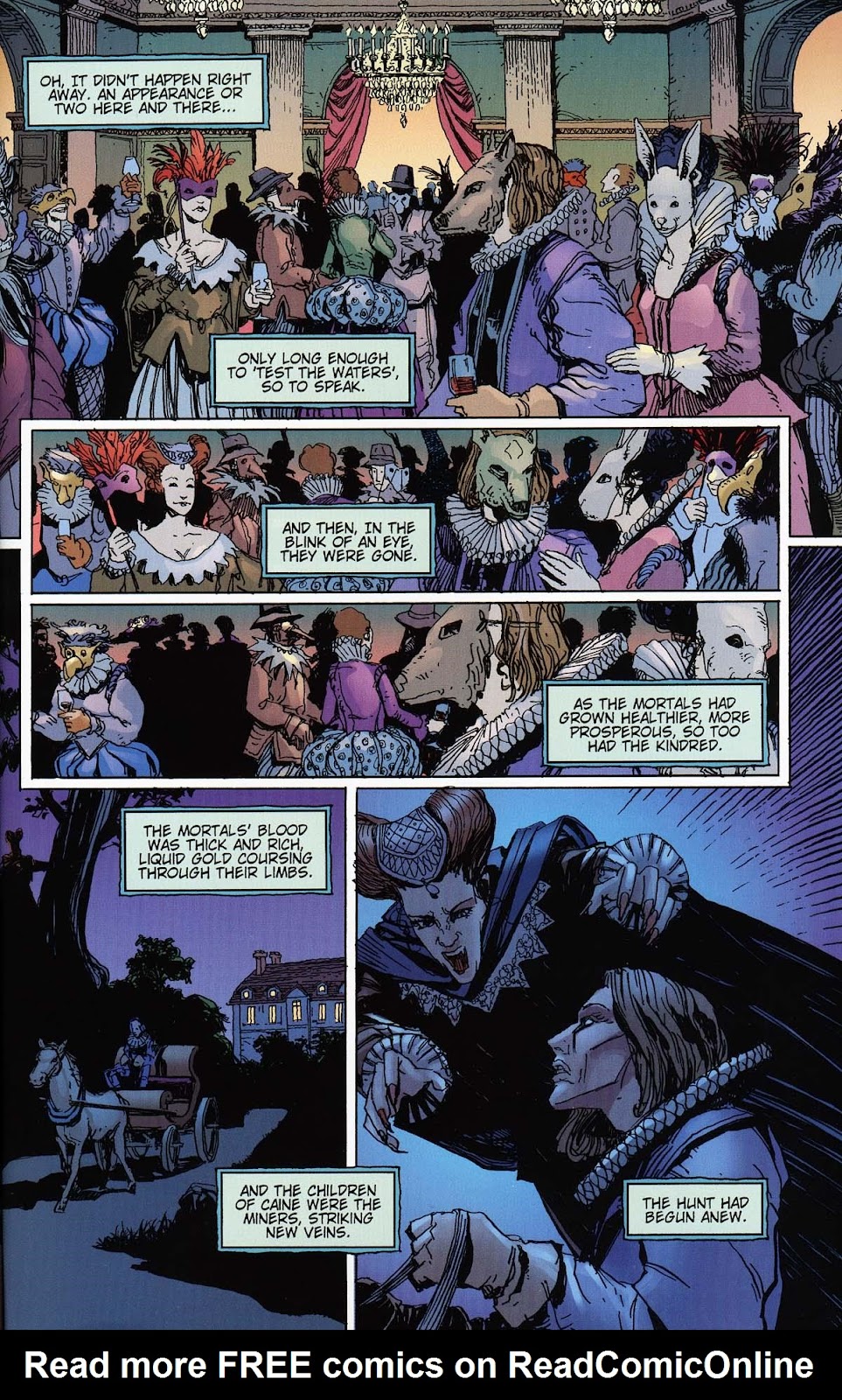 Read online Vampire the Masquerade comic - Issue # Toreador