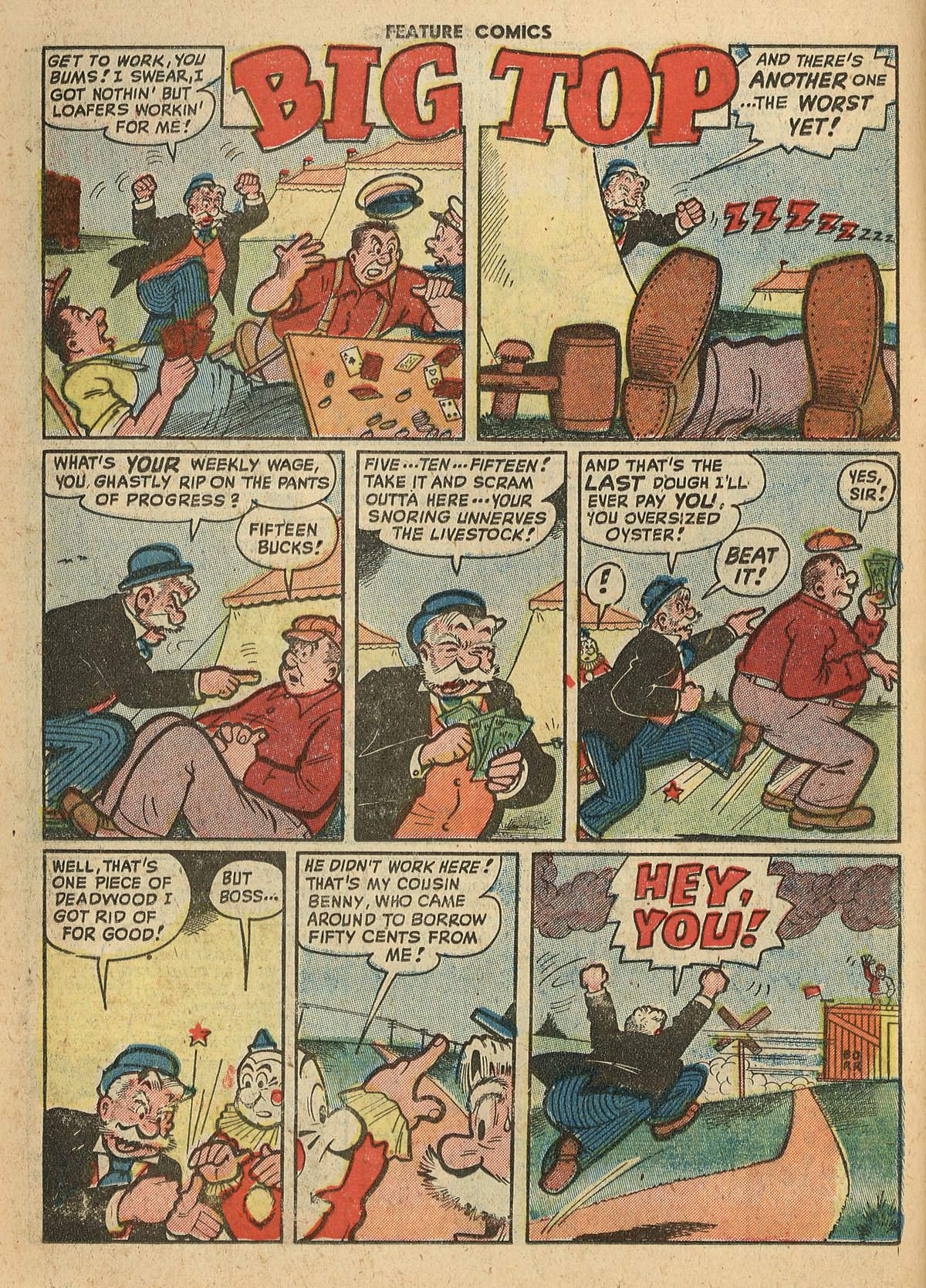 Read online Feature Comics comic - Issue #134