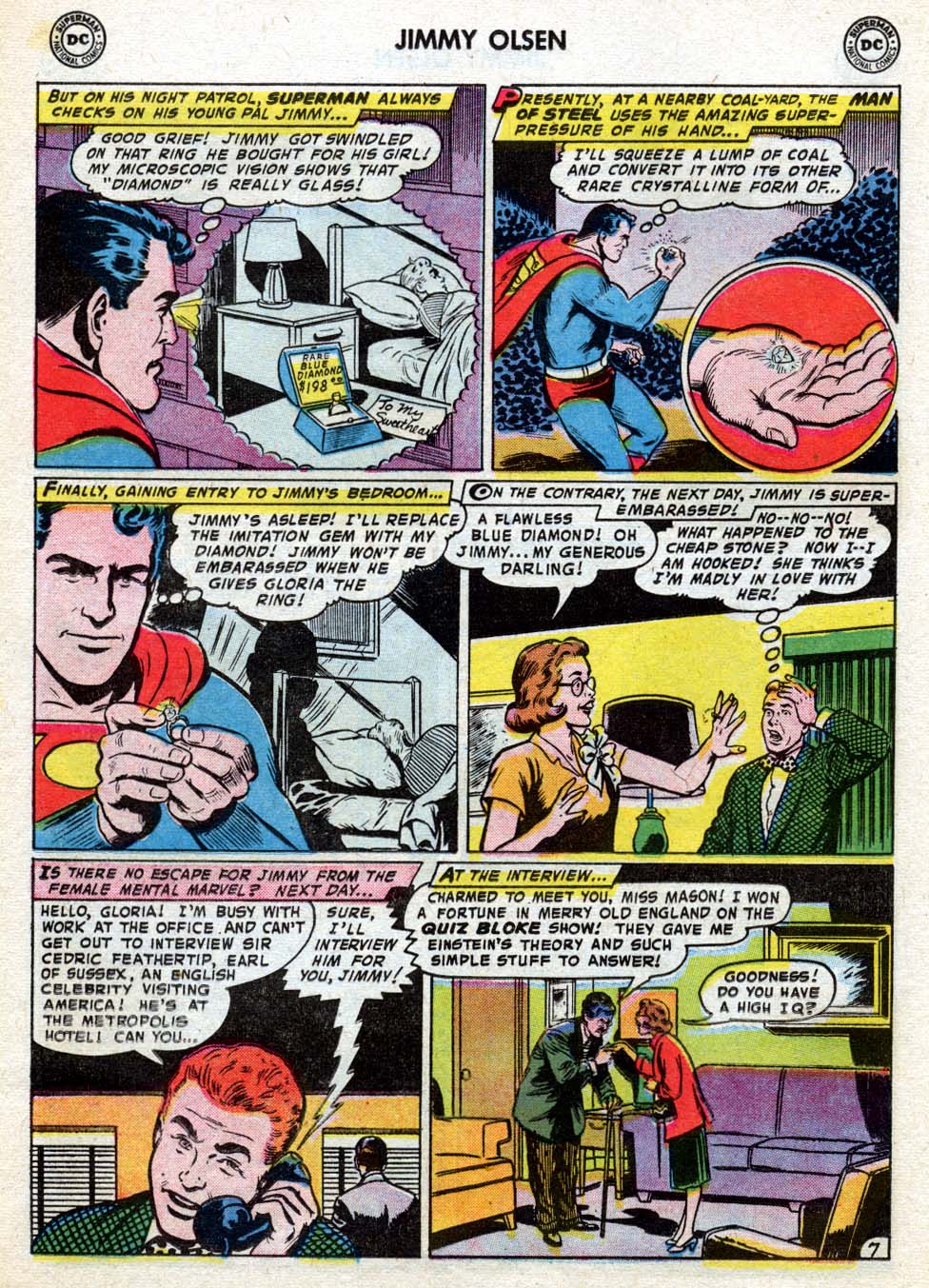 Read online Superman's Pal Jimmy Olsen comic - Issue #27