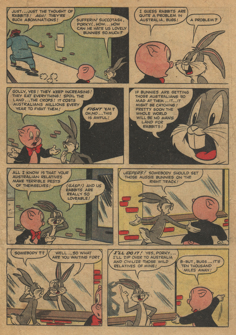 Read online Bugs Bunny comic - Issue #47