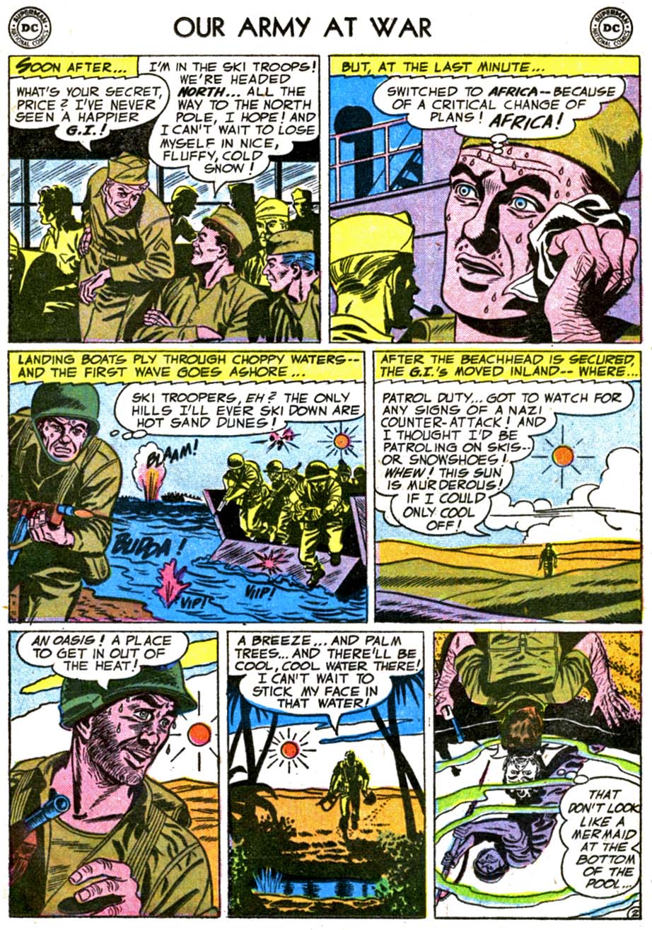 Read online Our Army at War (1952) comic - Issue #36