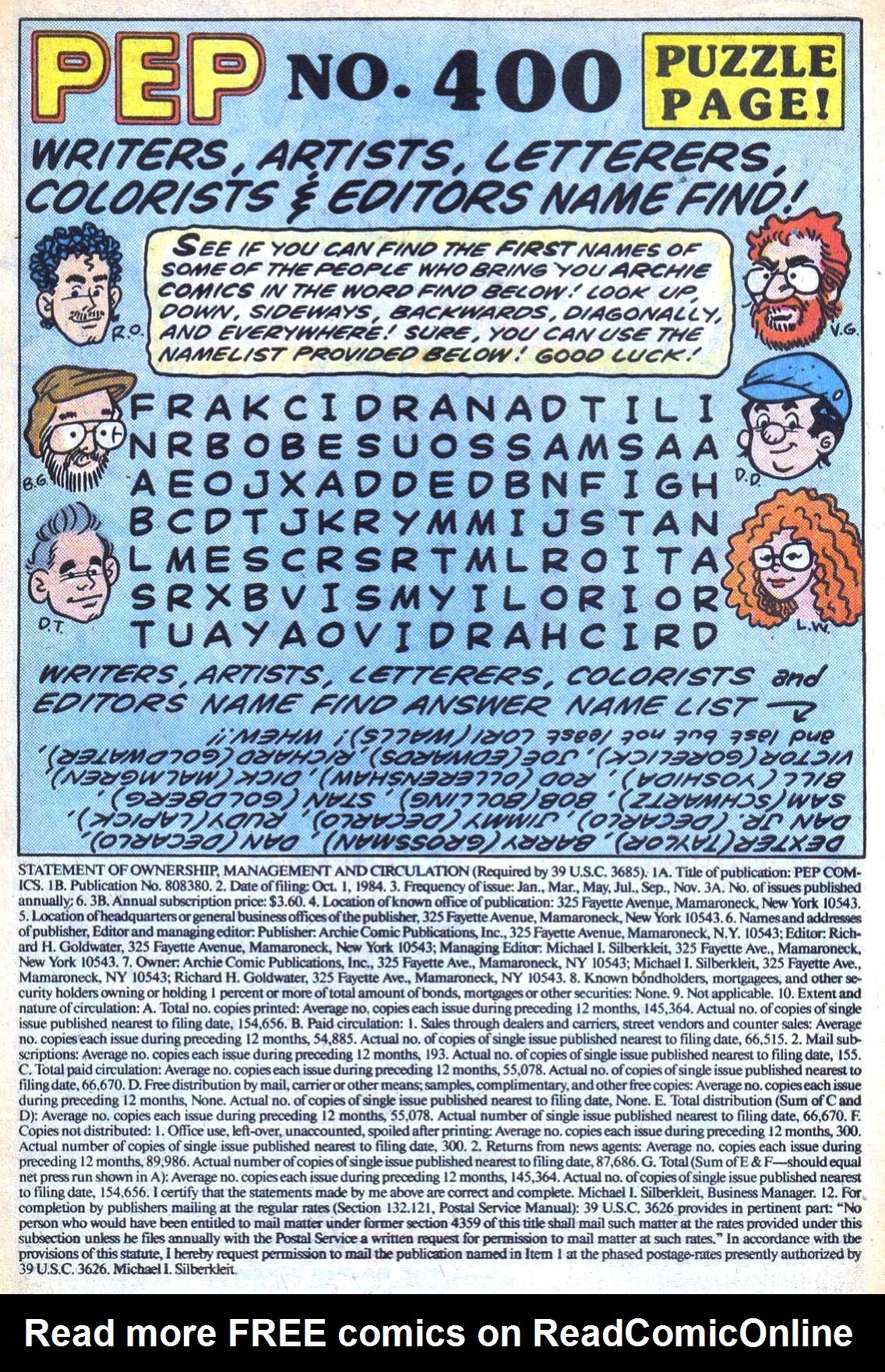 Read online Pep Comics comic - Issue #400