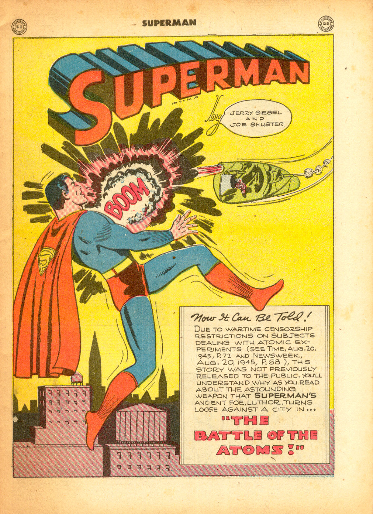 Read online Superman (1939) comic - Issue #38