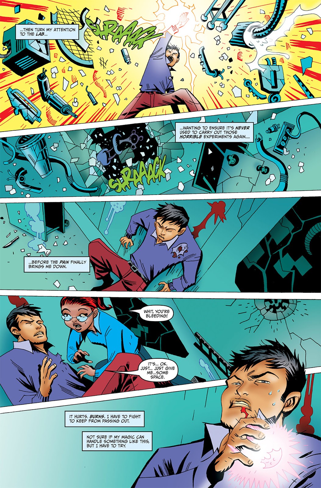 Read online Witch & Wizard: Battle For Shadowland comic - Issue # TPB