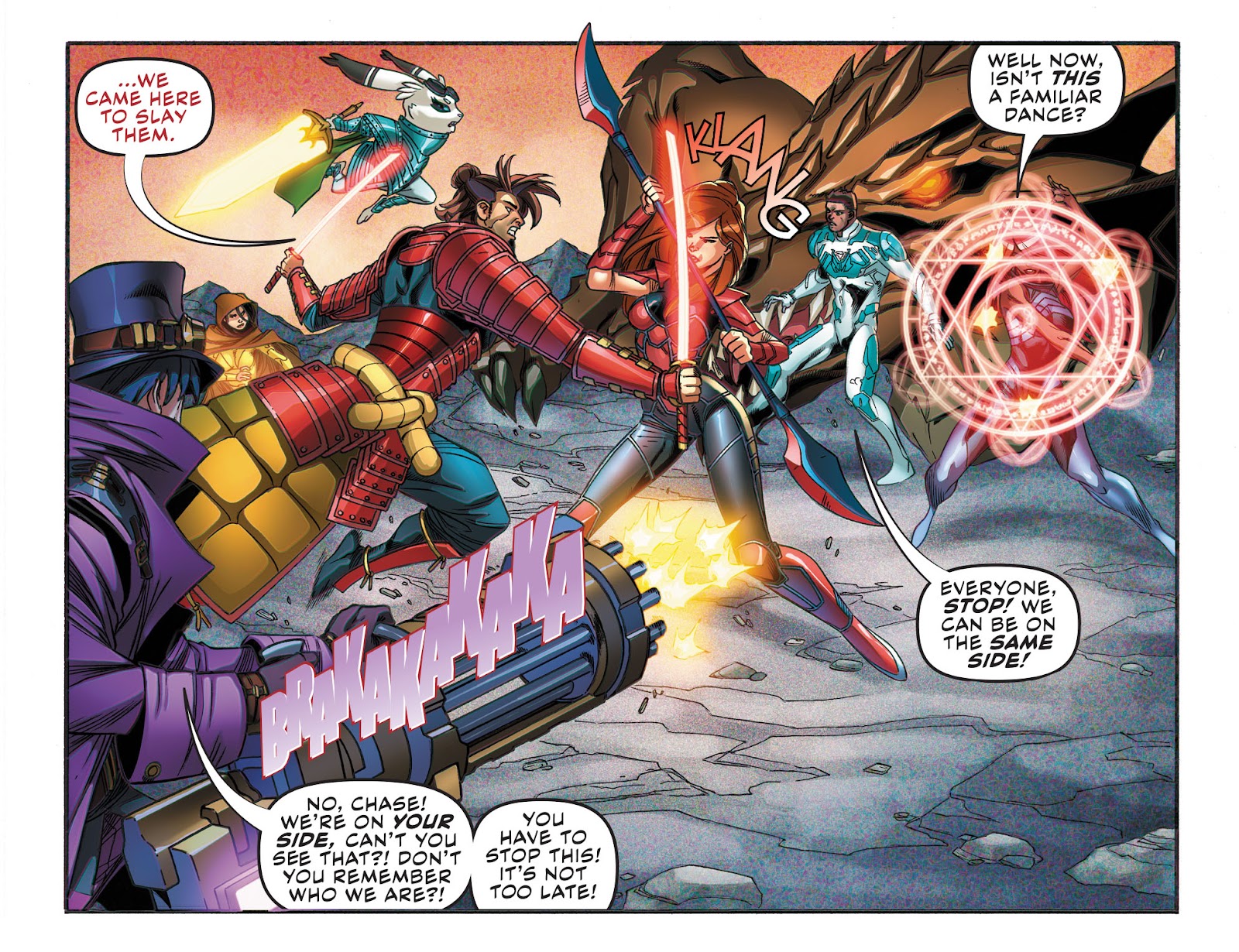 Read online gen:Lock comic - Issue #12