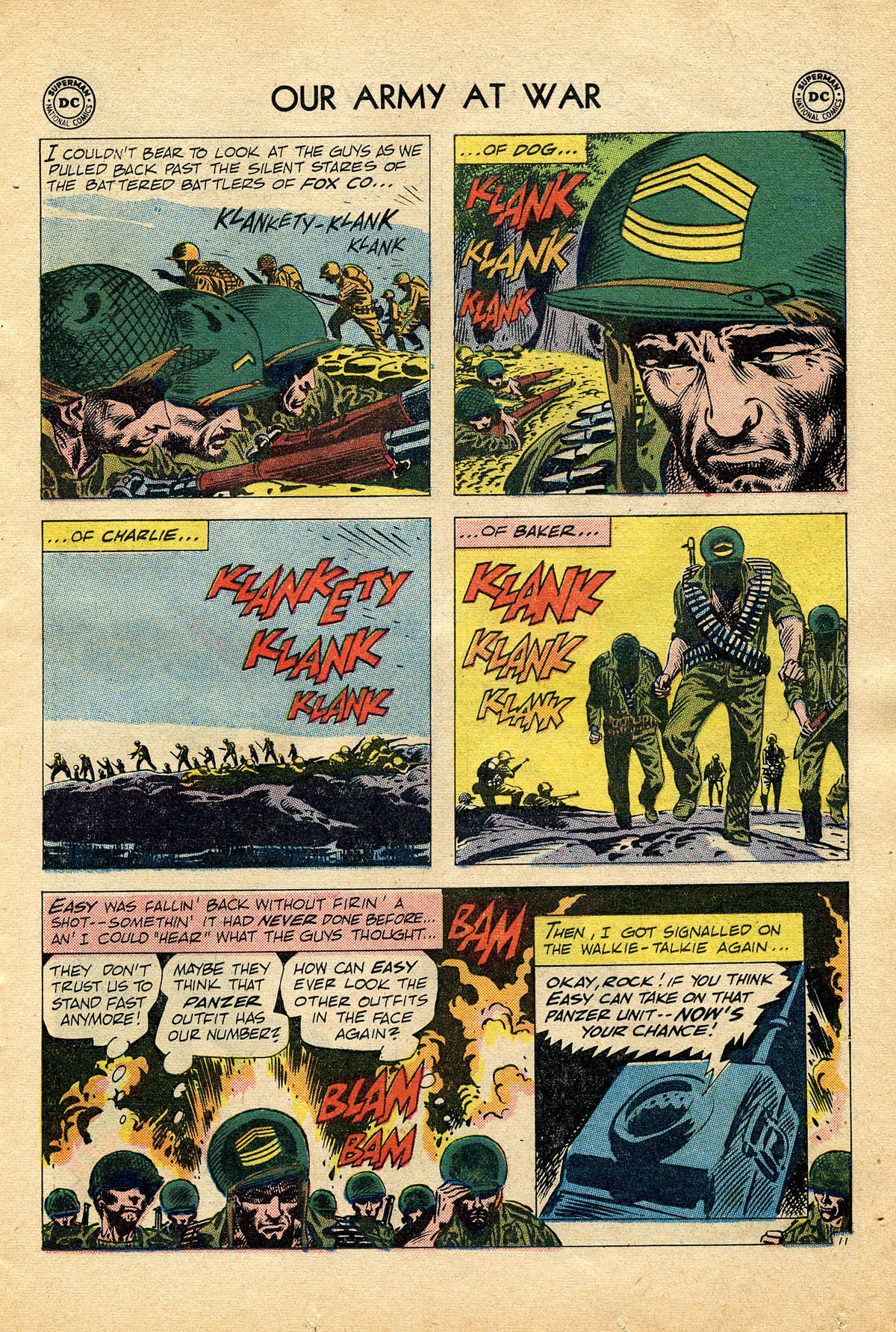 Read online Our Army at War (1952) comic - Issue #99