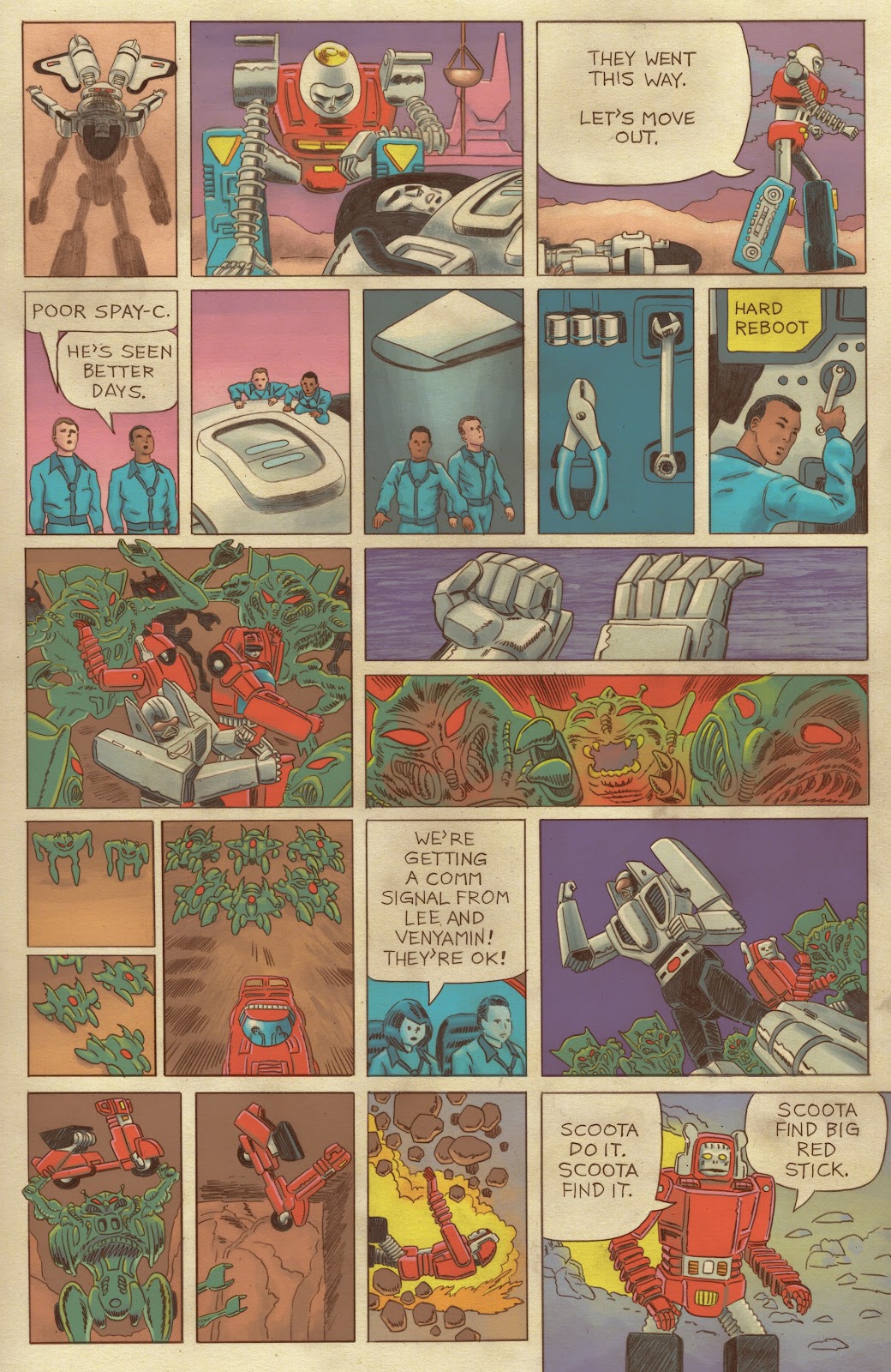 Read online Go-Bots comic - Issue #4