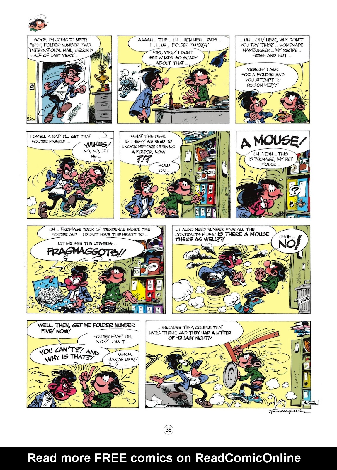 Read online Gomer Goof comic - Issue #6