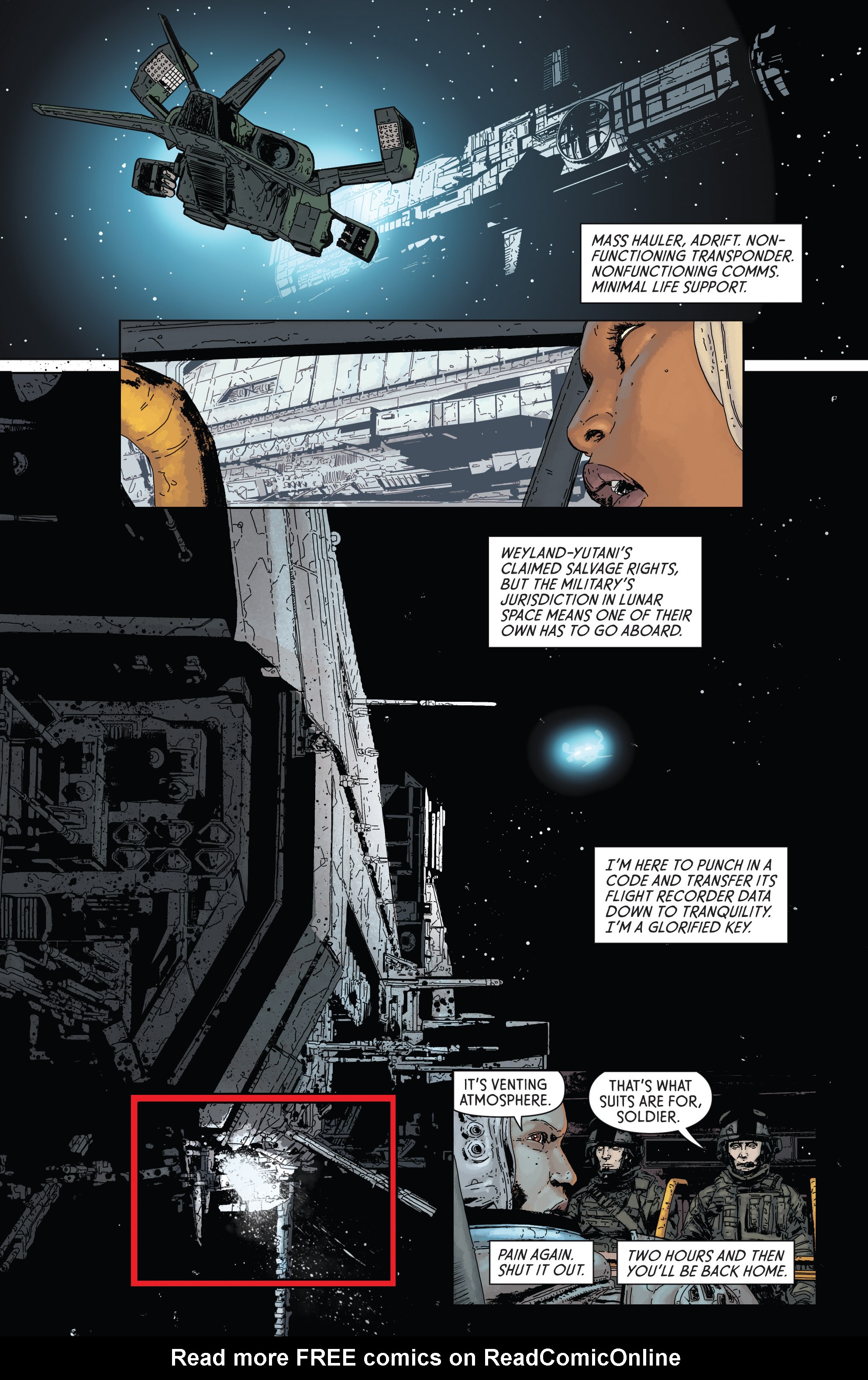 Read online Aliens: Defiance comic - Issue #1