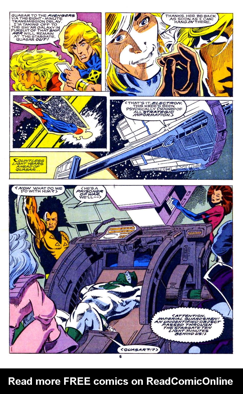 Read online Quasar comic - Issue #33