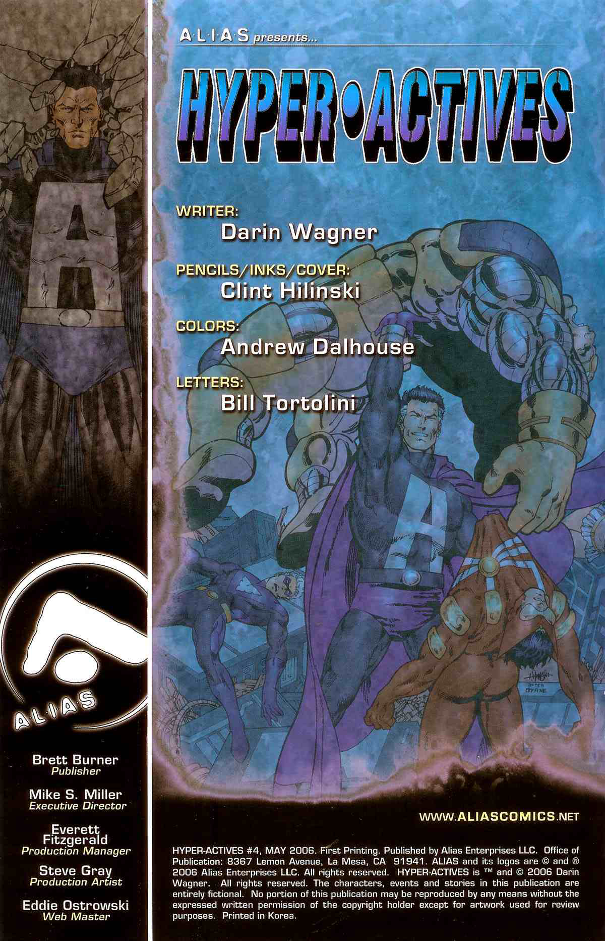 Read online Hyper-Actives comic - Issue #4