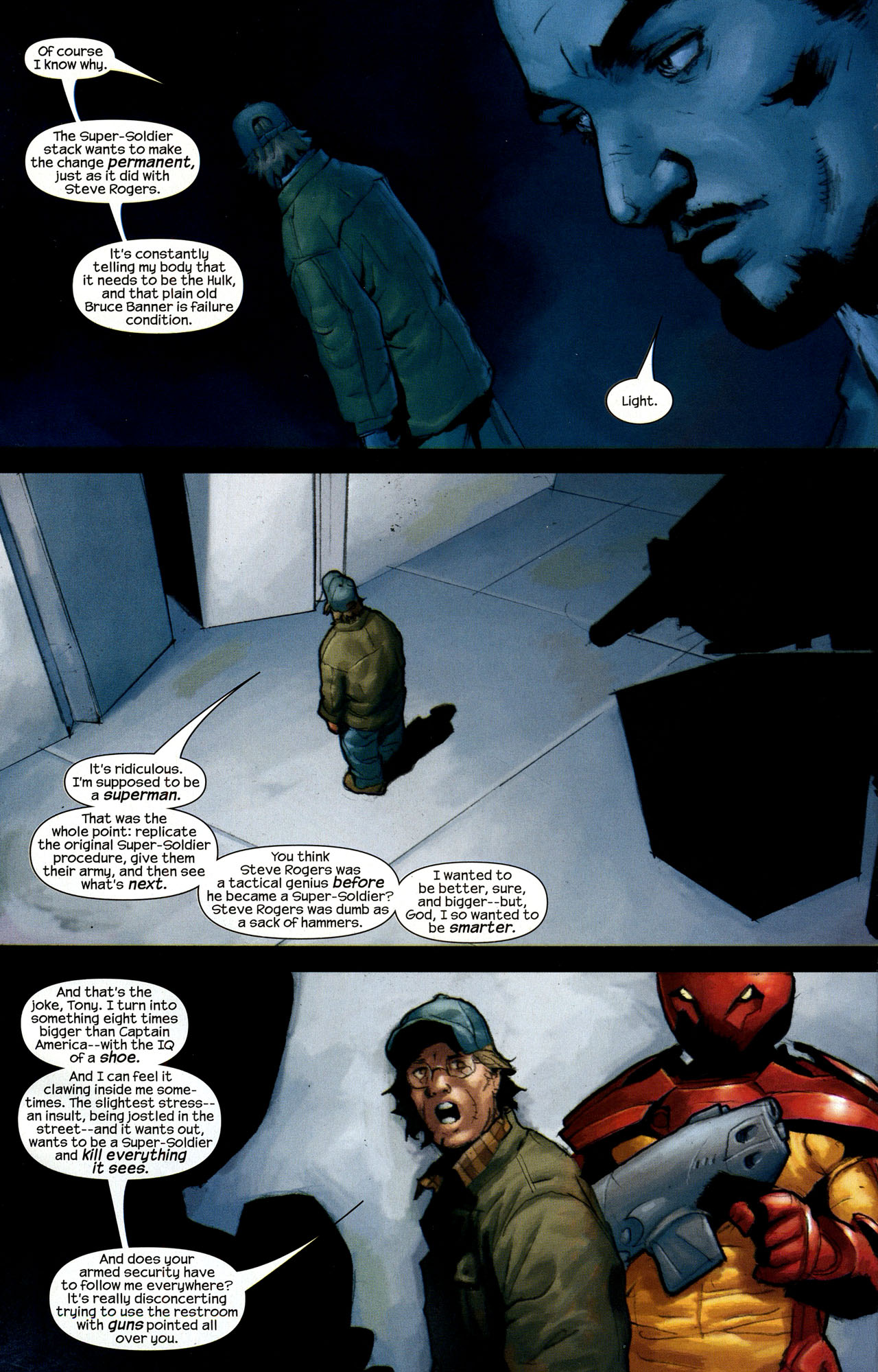 Read online Ultimate Human comic - Issue #1