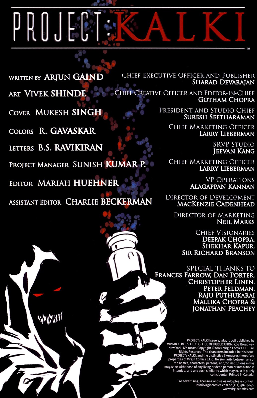 Read online Project: Kalki comic - Issue #1