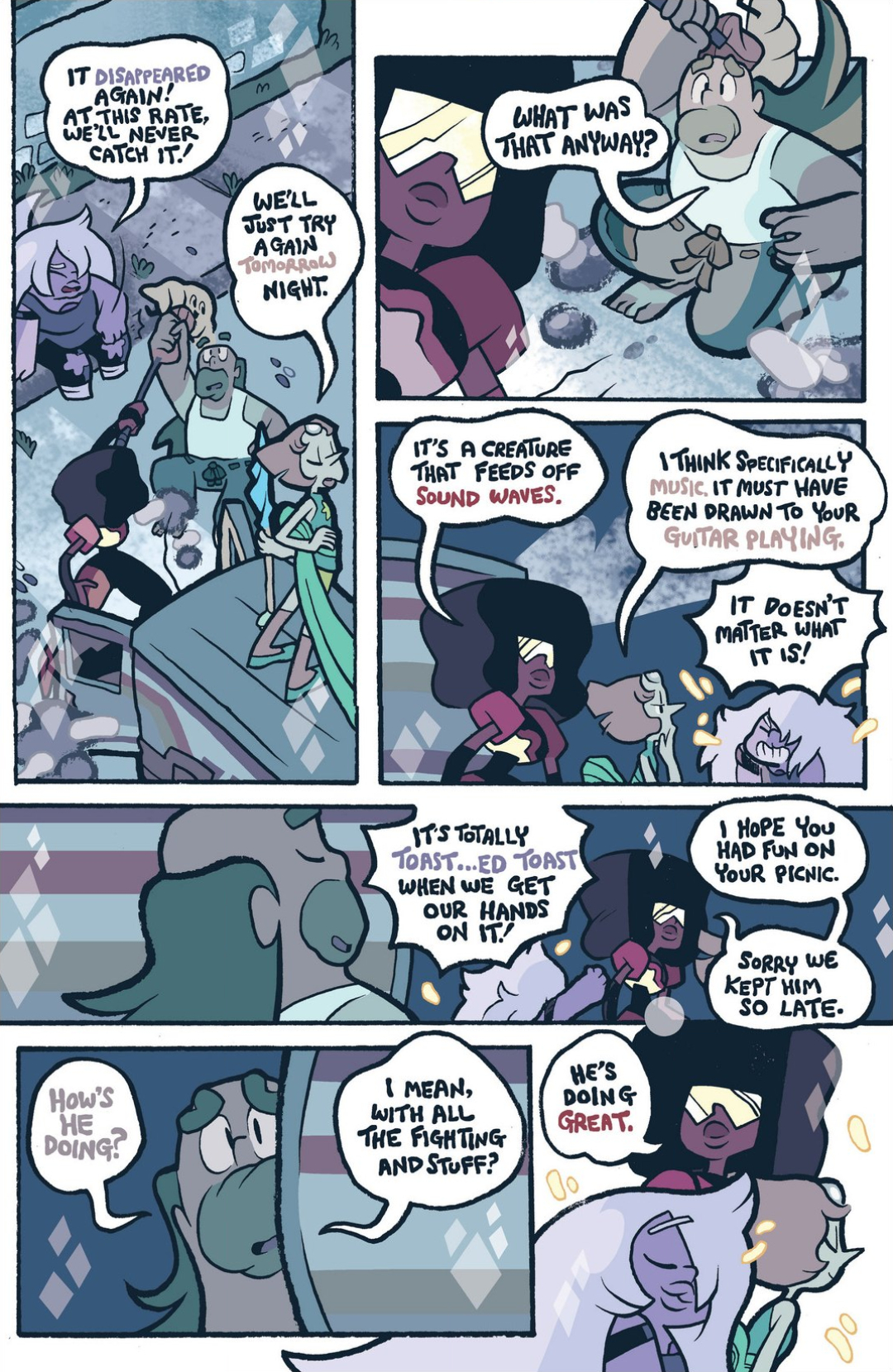 Read online Steven Universe comic - Issue #3