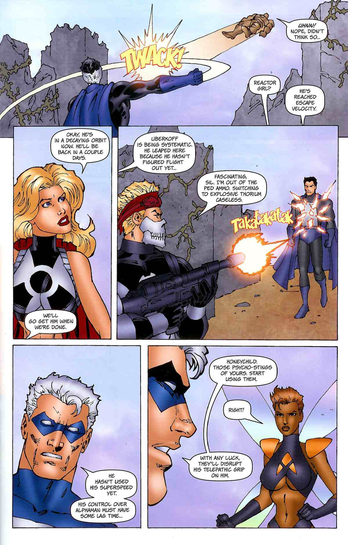 Read online Hyper-Actives comic - Issue #4