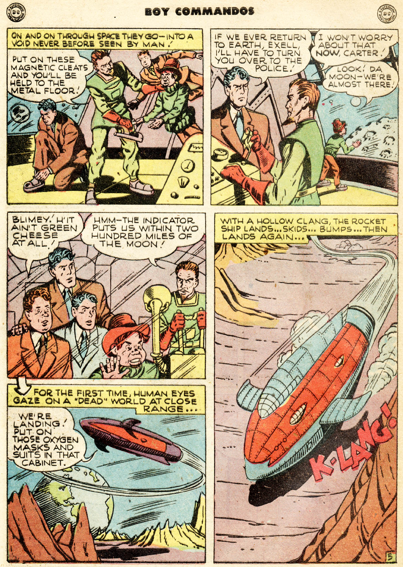 Read online Boy Commandos comic - Issue #20