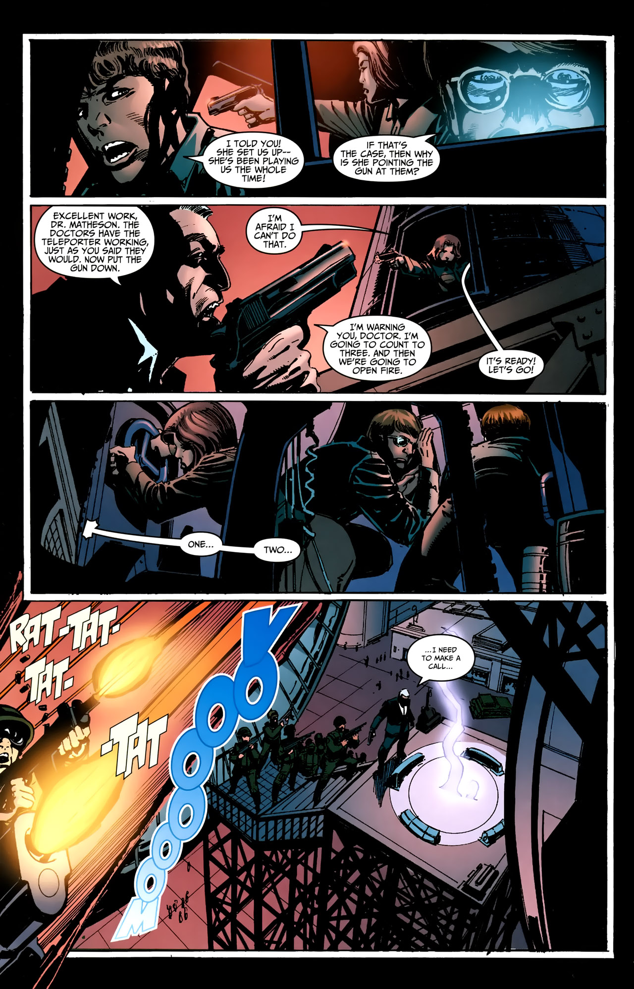 Read online Fringe comic - Issue #3