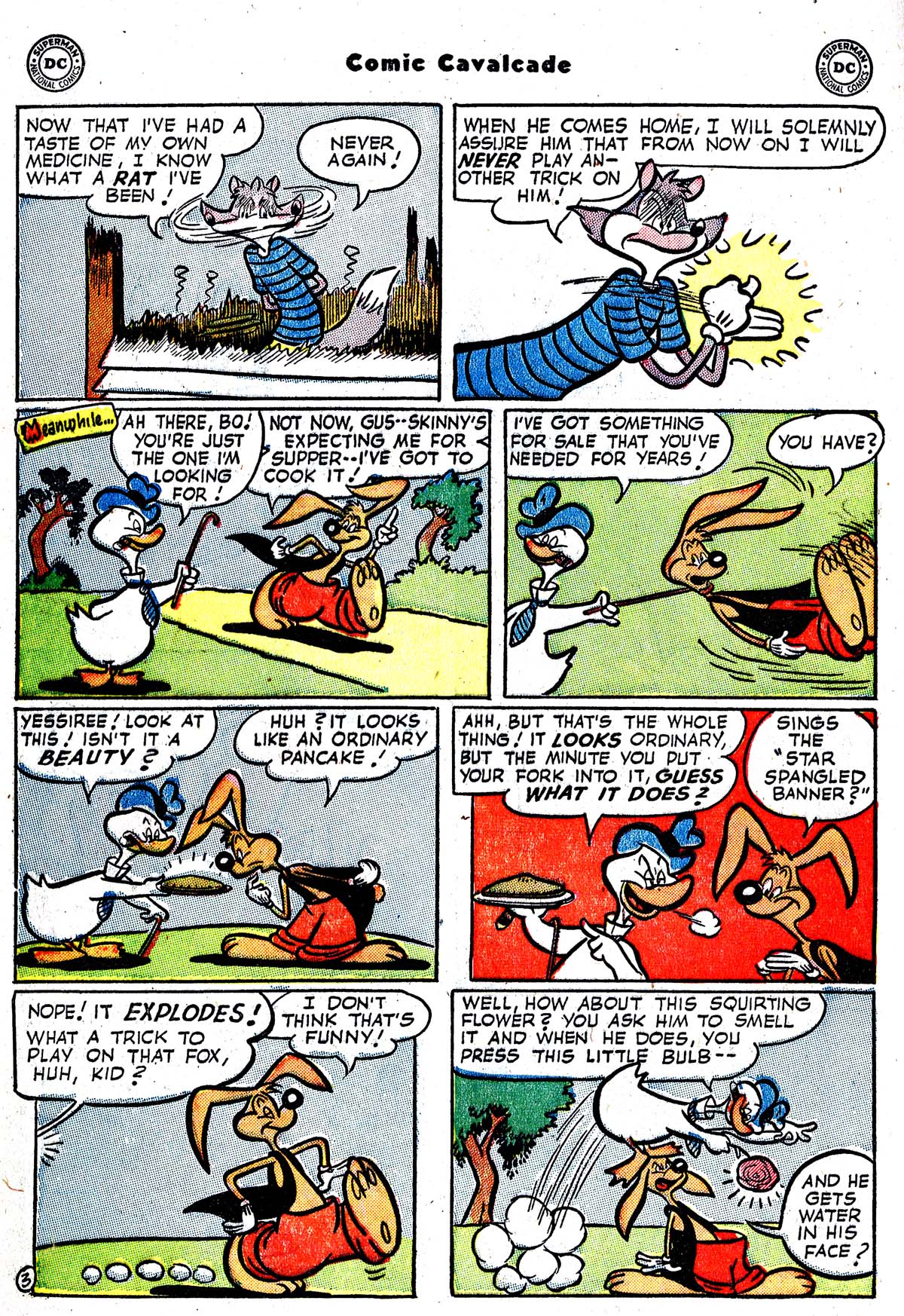 Read online Comic Cavalcade comic - Issue #58