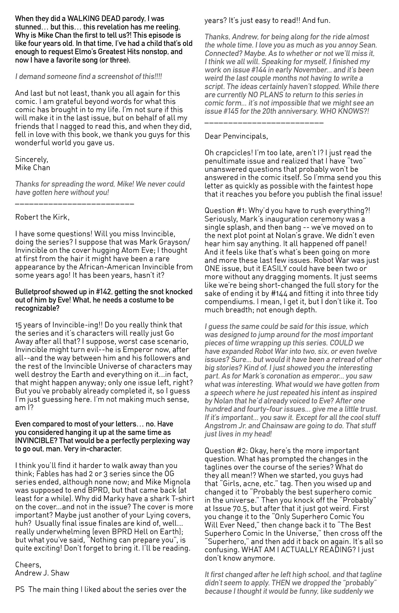 Invincible 144 (2018) - Read All Comics Online