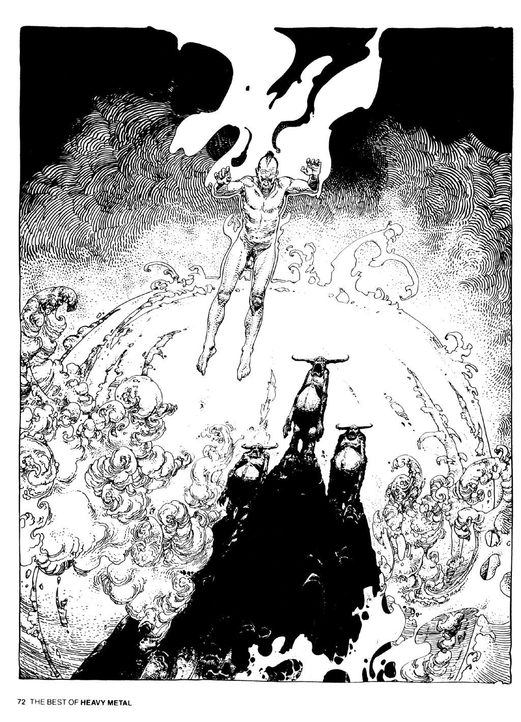 Read online The Best of Heavy Metal comic - Issue # TPB 1