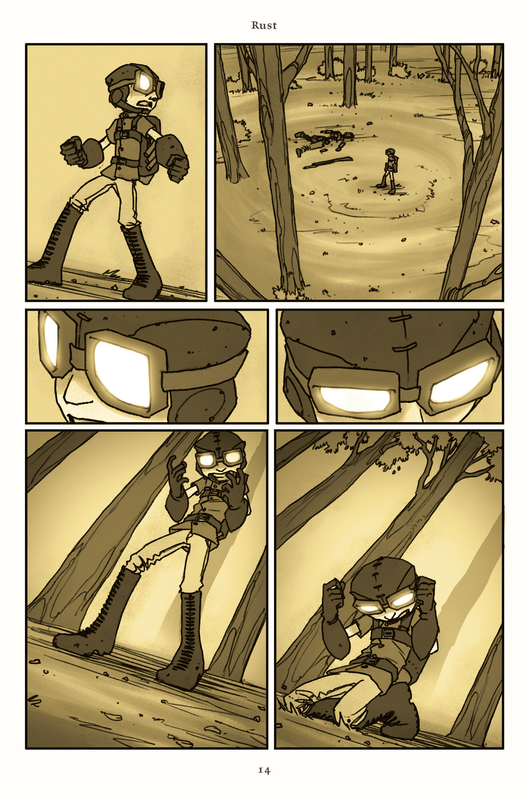 Read online Rust comic - Issue # TPB 2