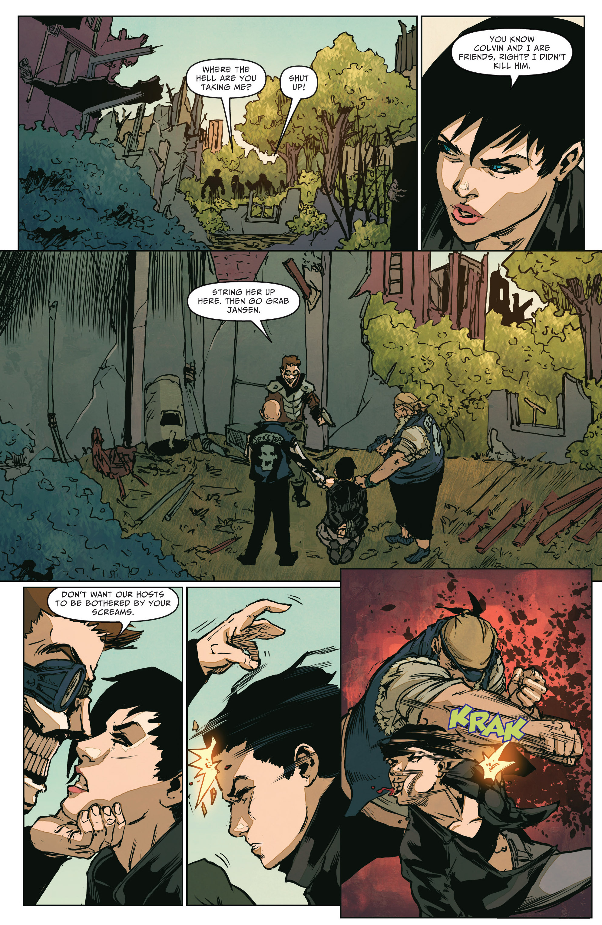 Read online The Courier comic - Issue #2