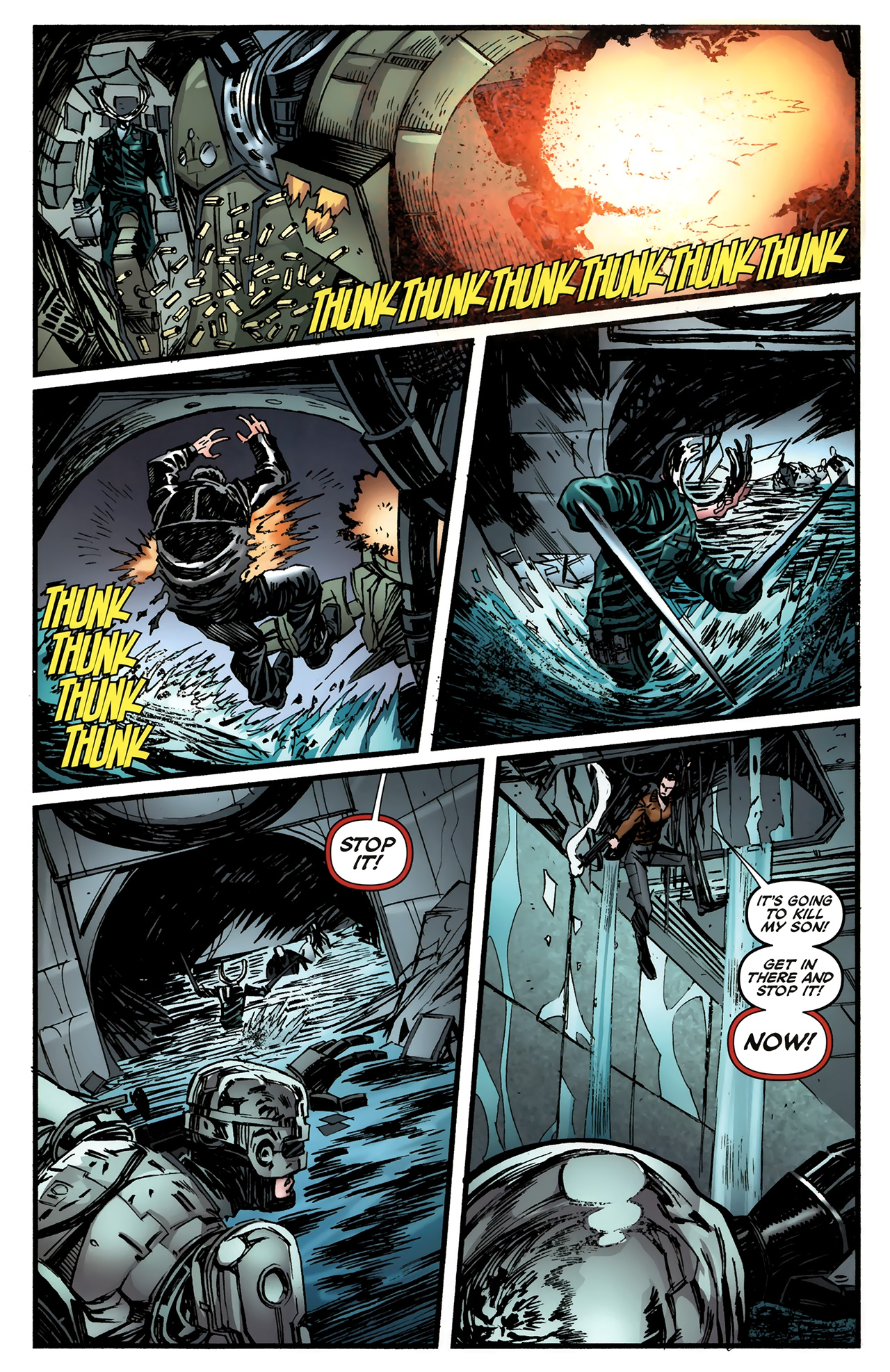 Read online Terminator/Robocop: Kill Human comic - Issue #4