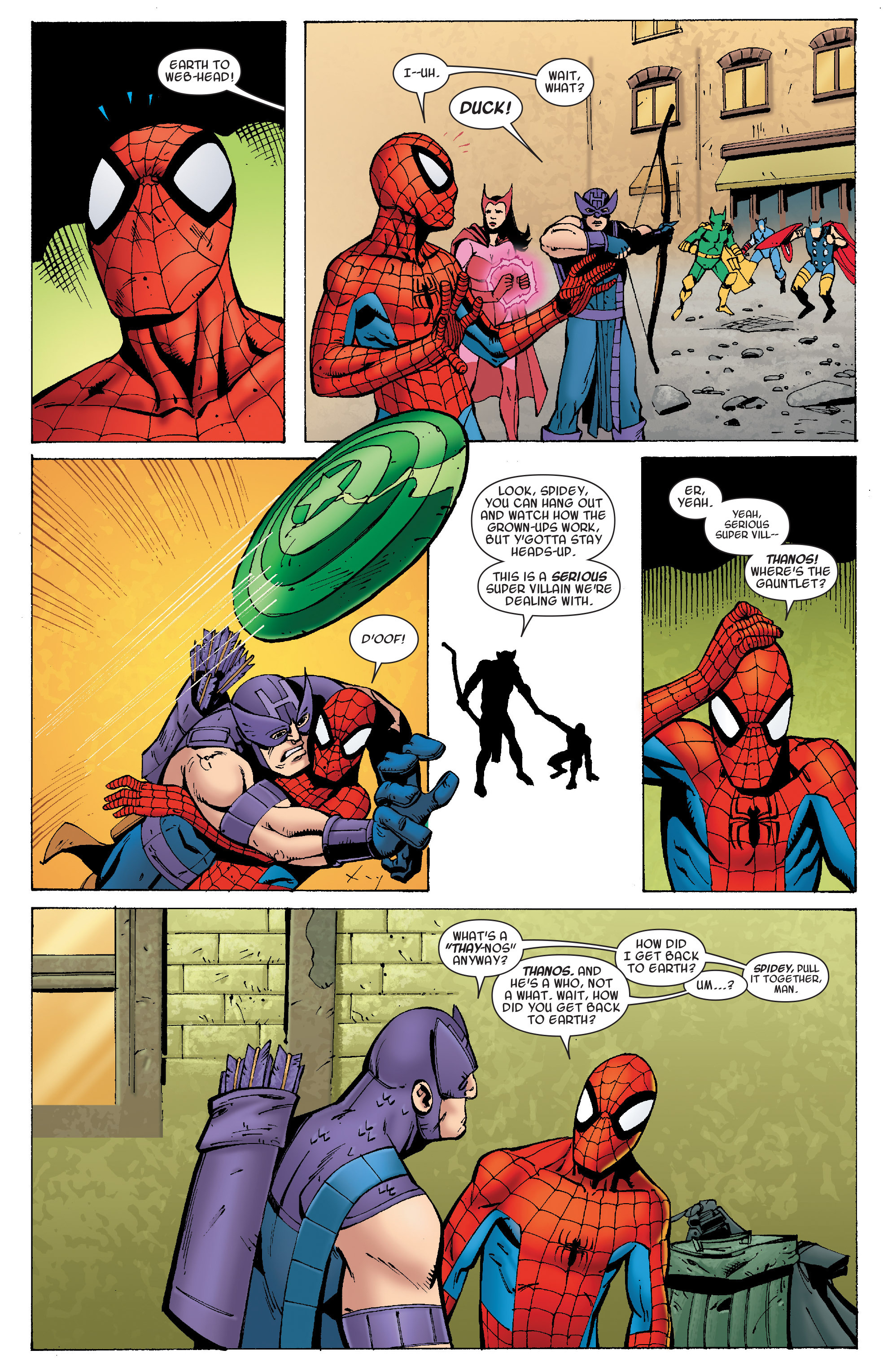 Read online Avengers & the Infinity Gauntlet comic - Issue #4