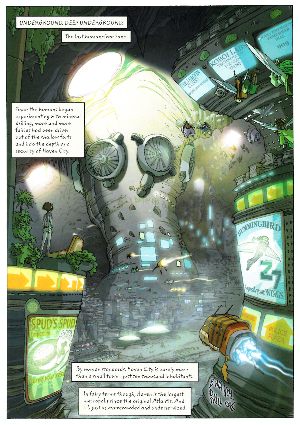 Read online Artemis Fowl: The Graphic Novel comic - Issue #Artemis Fowl ...