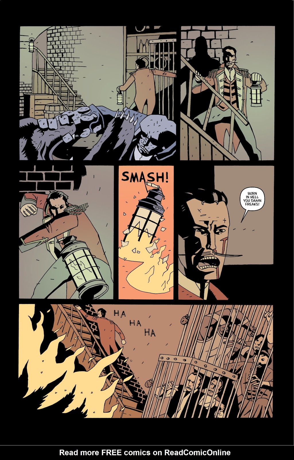 Read online Merrick: The Sensational Elephantman comic - Issue #4