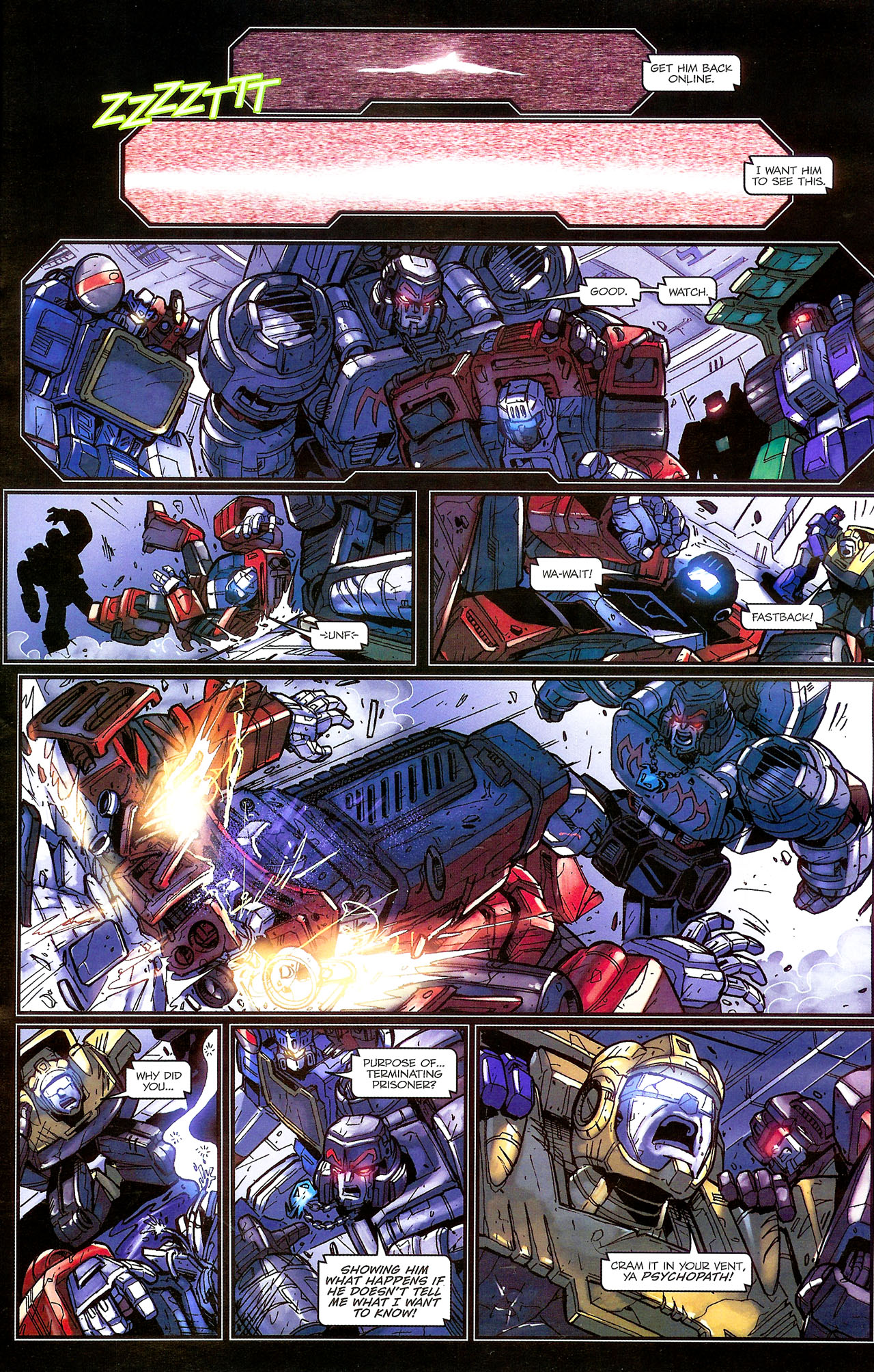 Read online The Transformers Megatron Origin comic - Issue #2