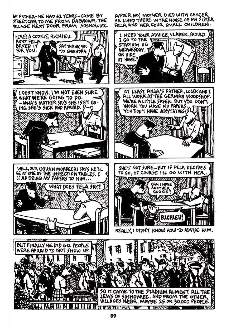 Read online Maus: A Survivor's Tale comic - Issue # TPB 1
