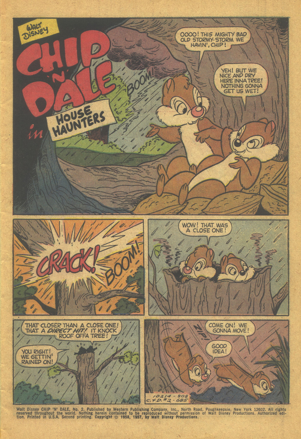 Read online Walt Disney Chip 'n' Dale comic - Issue #2