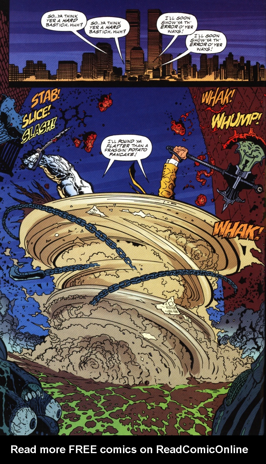 Read online Lobo/Mask comic - Issue #1