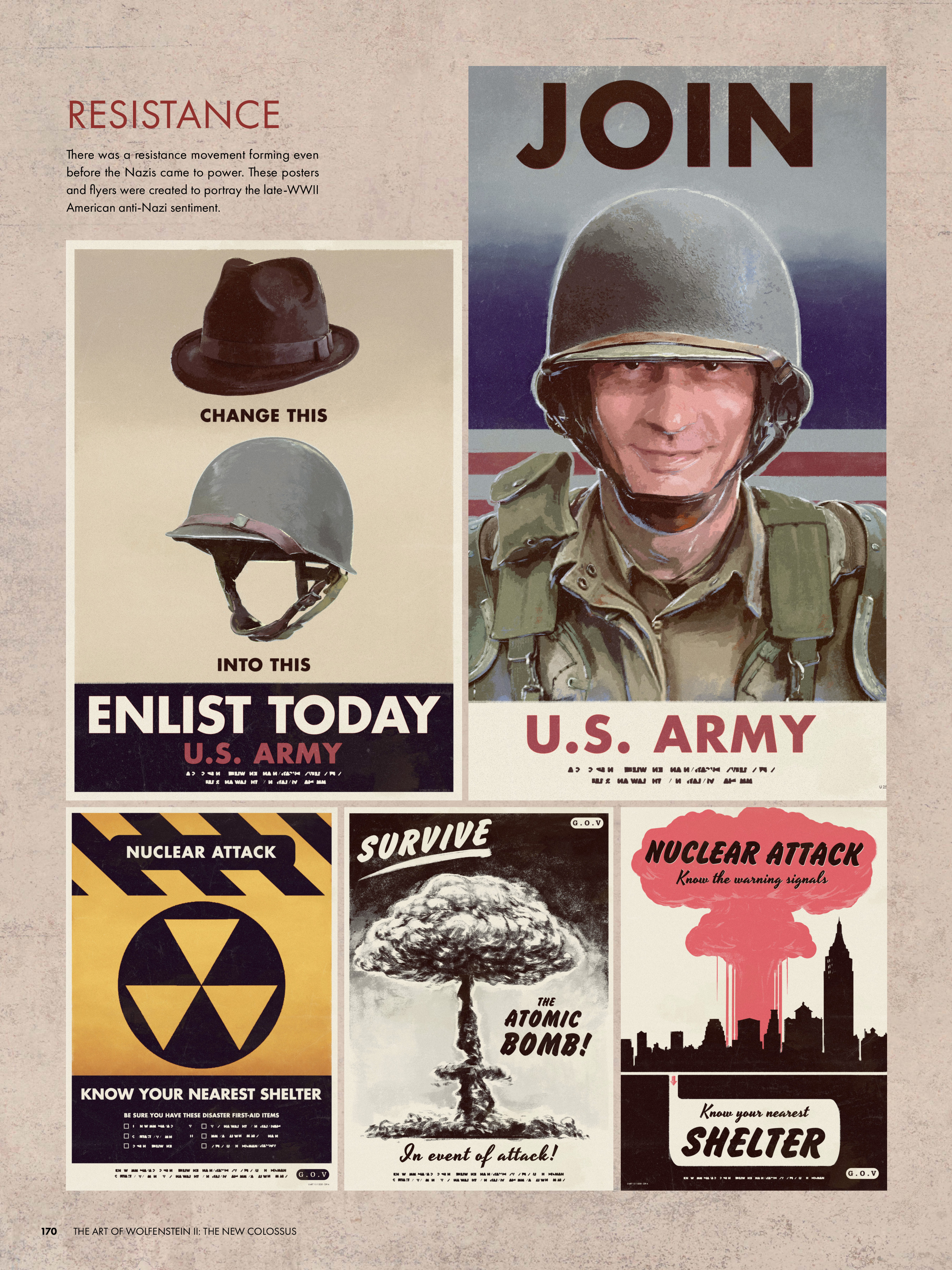 Read online The Art of Wolfenstein II: The New Colossus comic - Issue ...