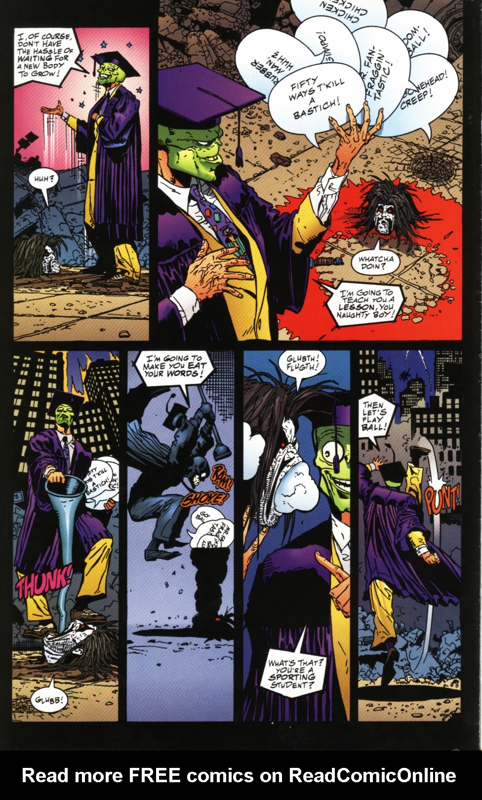 Read online Lobo/Mask comic - Issue #1