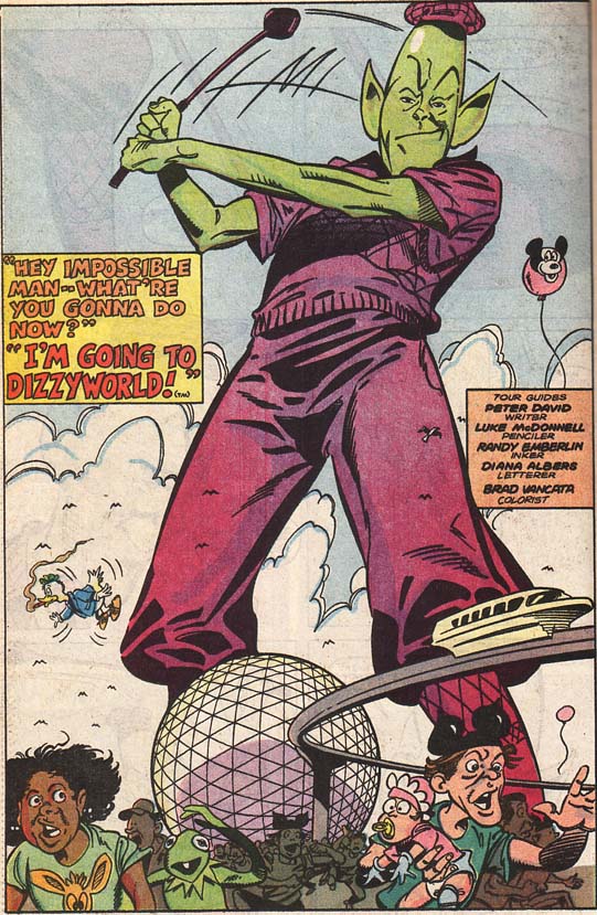 Read online The Impossible Man Summer Vacation Spectacular comic - Issue #1