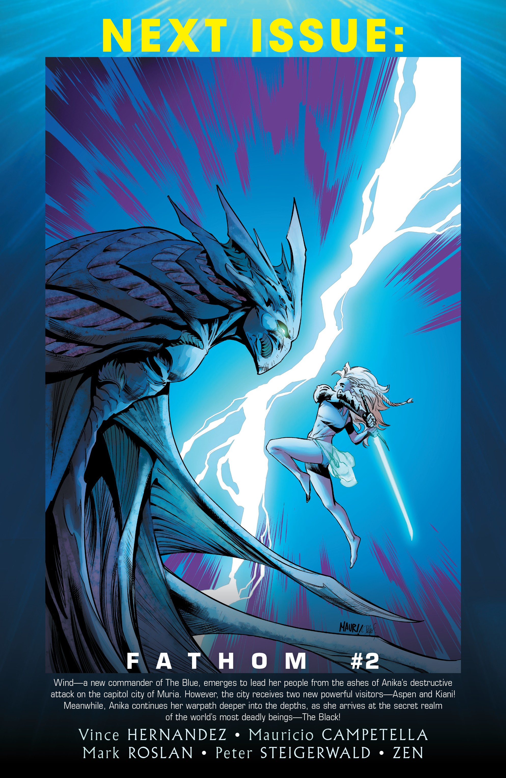 Read online Michael Turner's Fathom (2019) comic - Issue #1