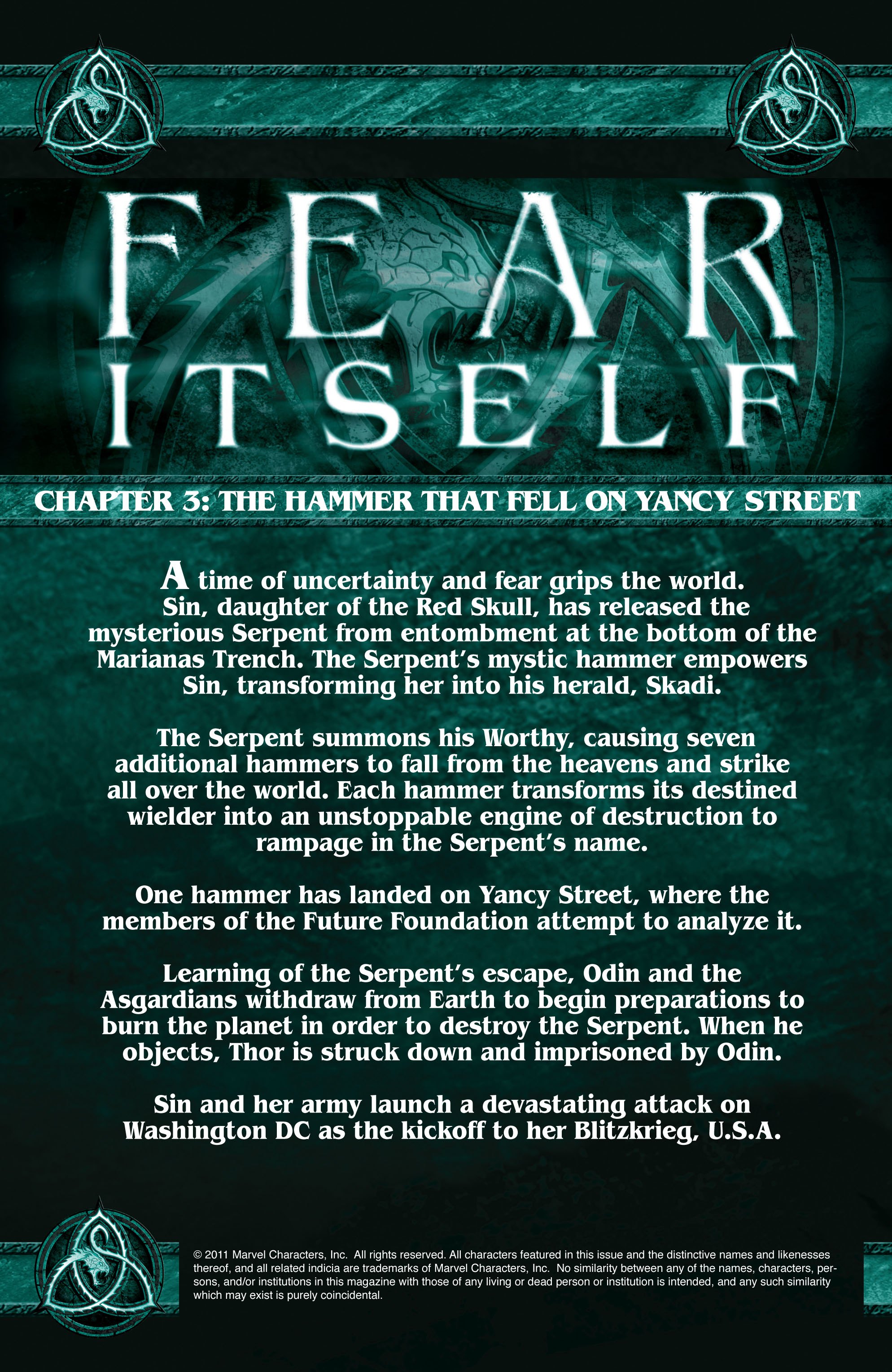 Read online Fear Itself comic - Issue #3