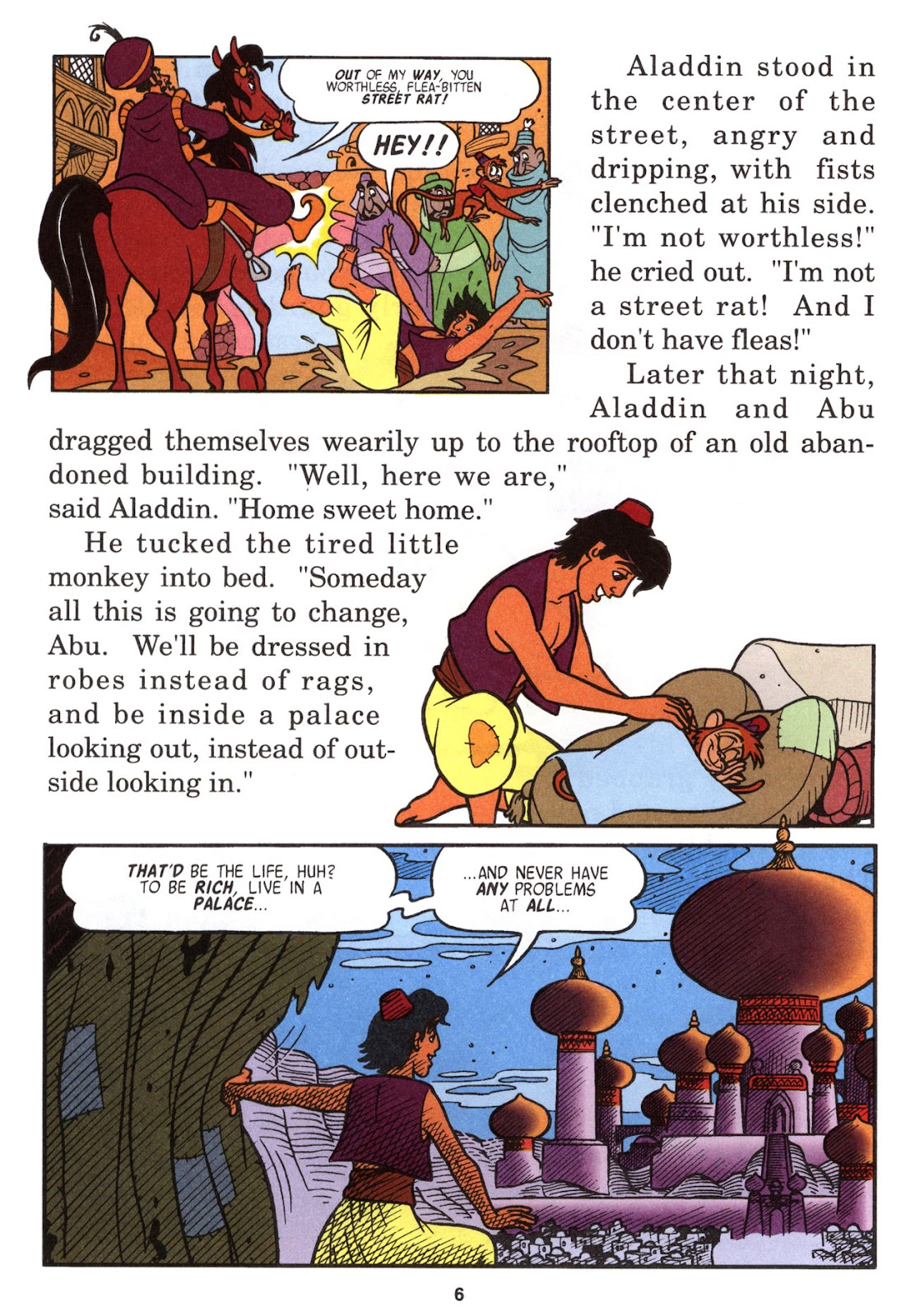 Read online Disney's Junior Graphic Novel Aladdin comic - Issue # Full