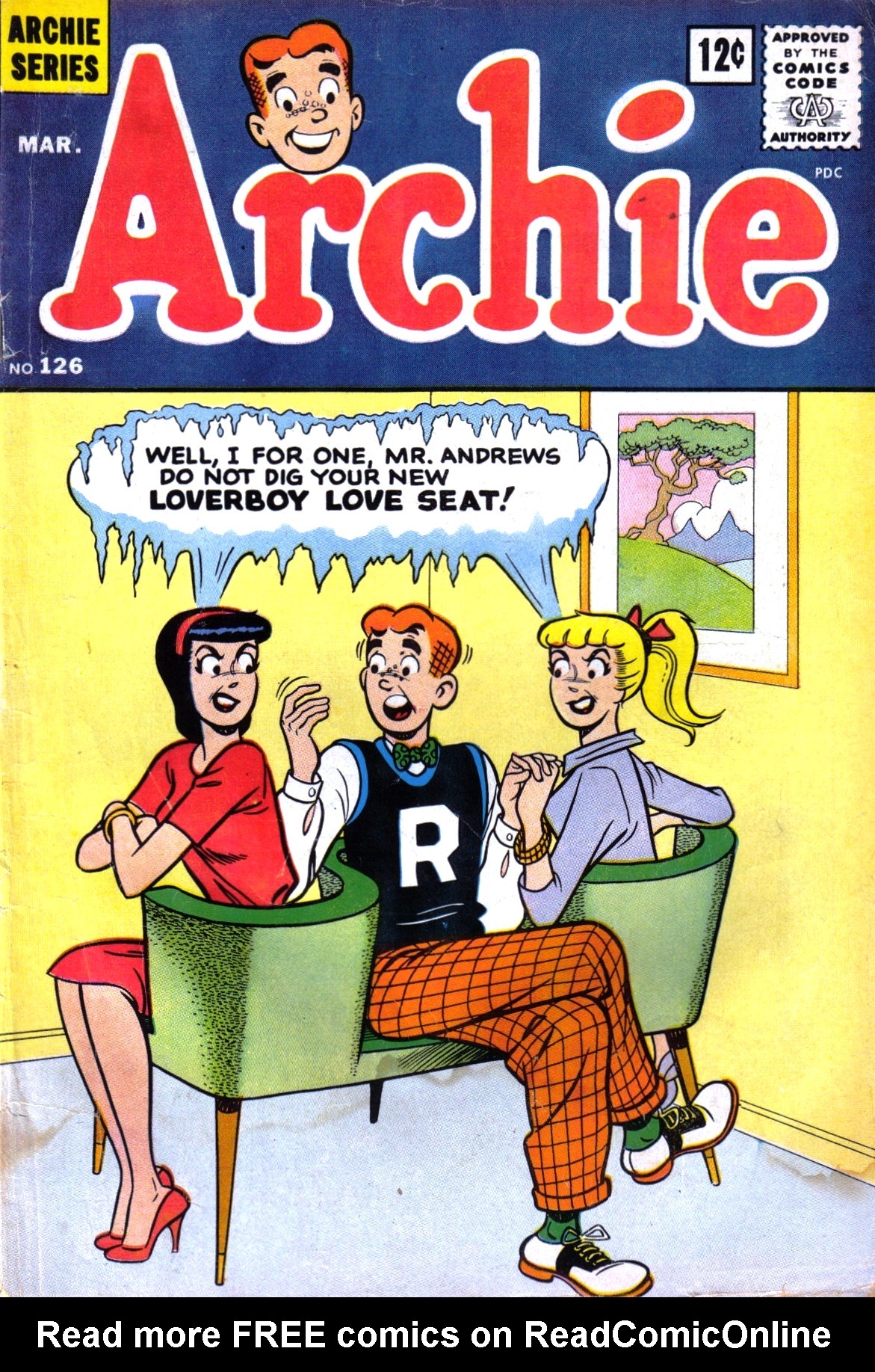 Read online Archie (1960) comic - Issue #126