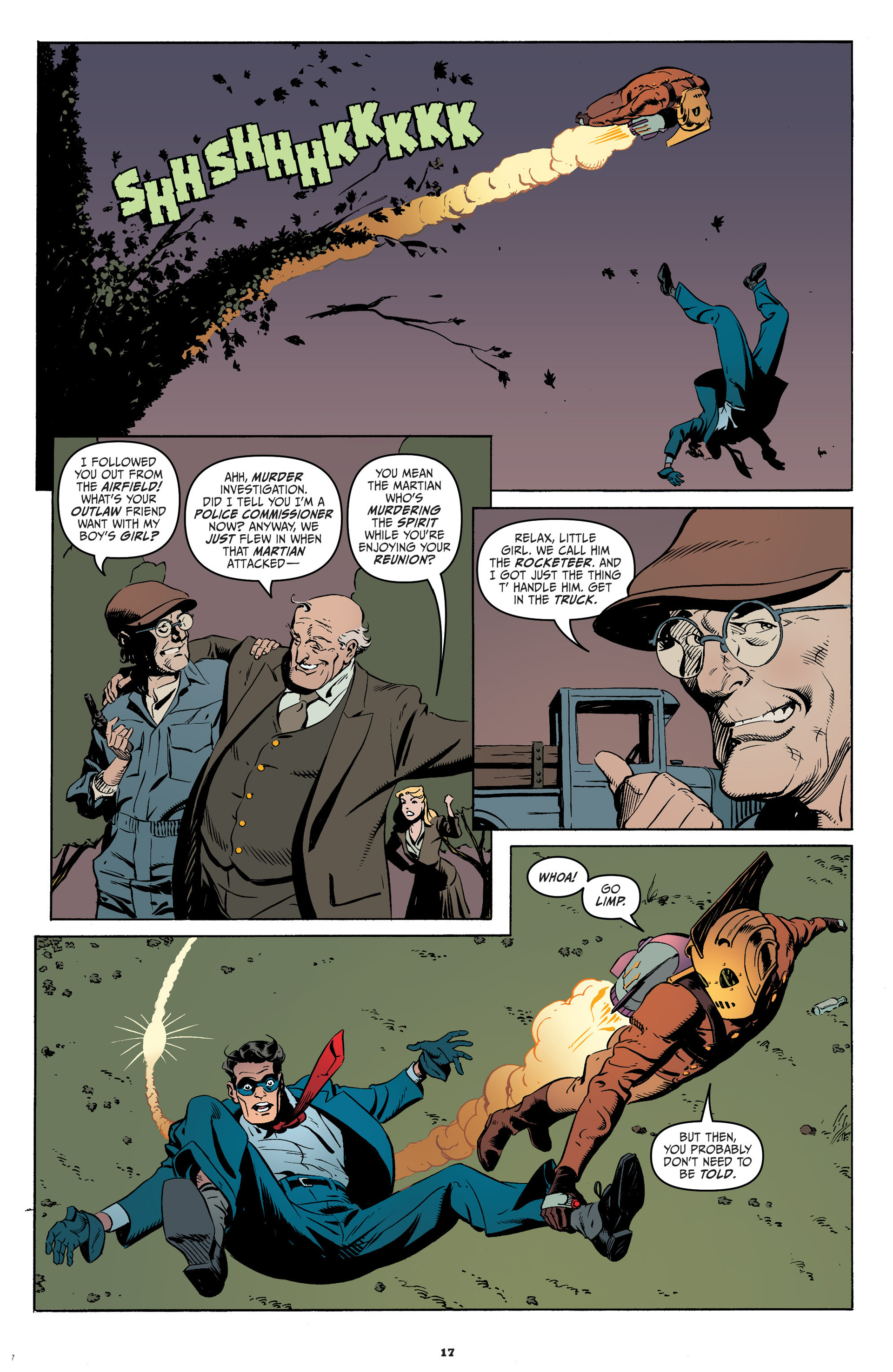 Read online The Rocketeer/The Spirit: Pulp Friction comic - Issue #1