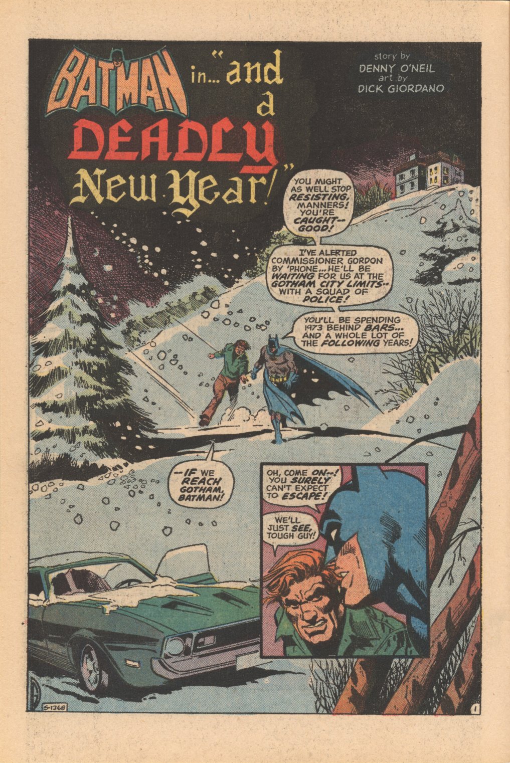 Read online Batman (1940) comic - Issue #247 Read online Batman (1940) comic - Issue #247