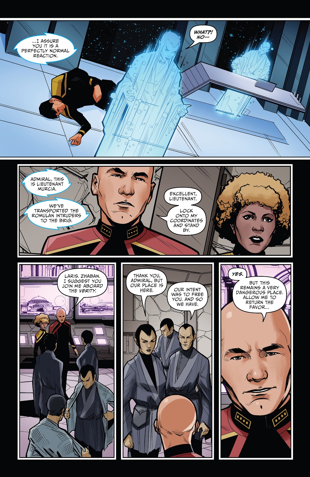 Read online Star Trek: Picard Countdown comic - Issue #3